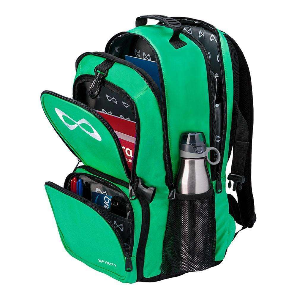 Kelly Green Classic Backpack - White Logo