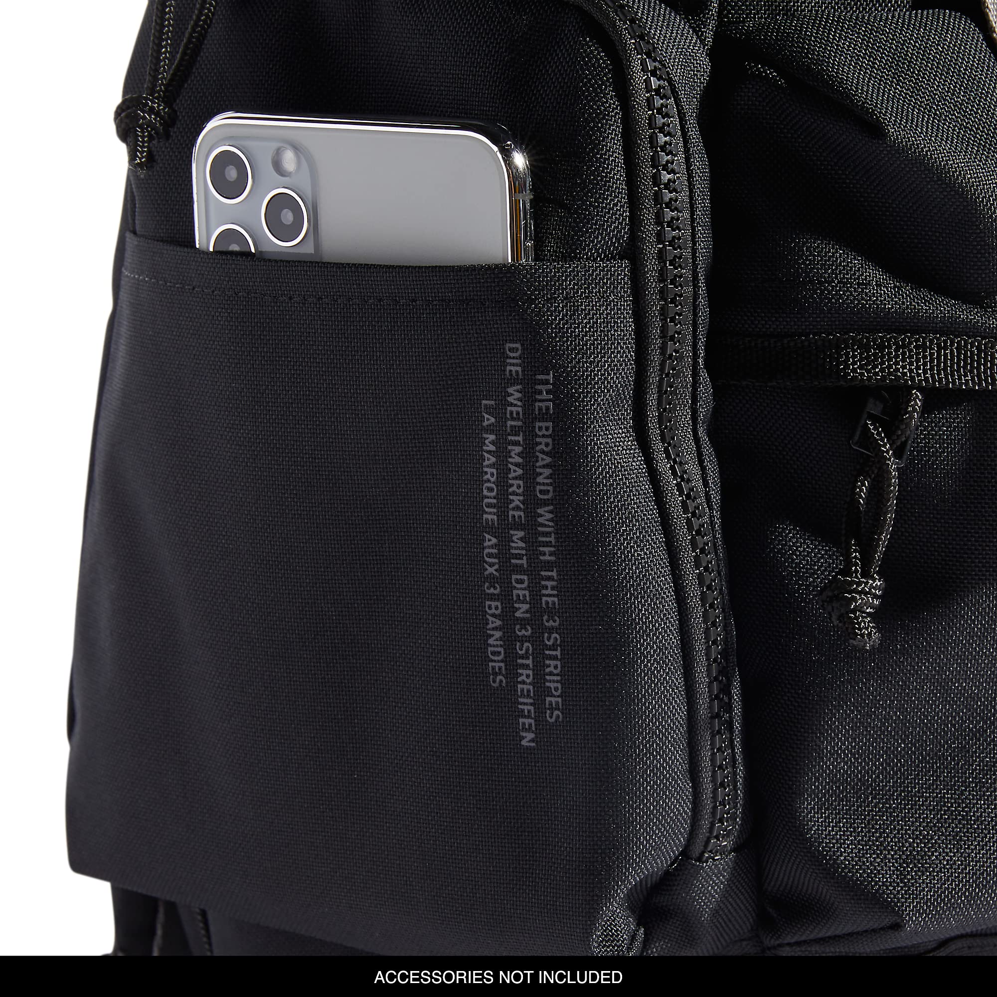 adidas Originals Utility 4.0 Backpack, Black/Granite Grey, One Size