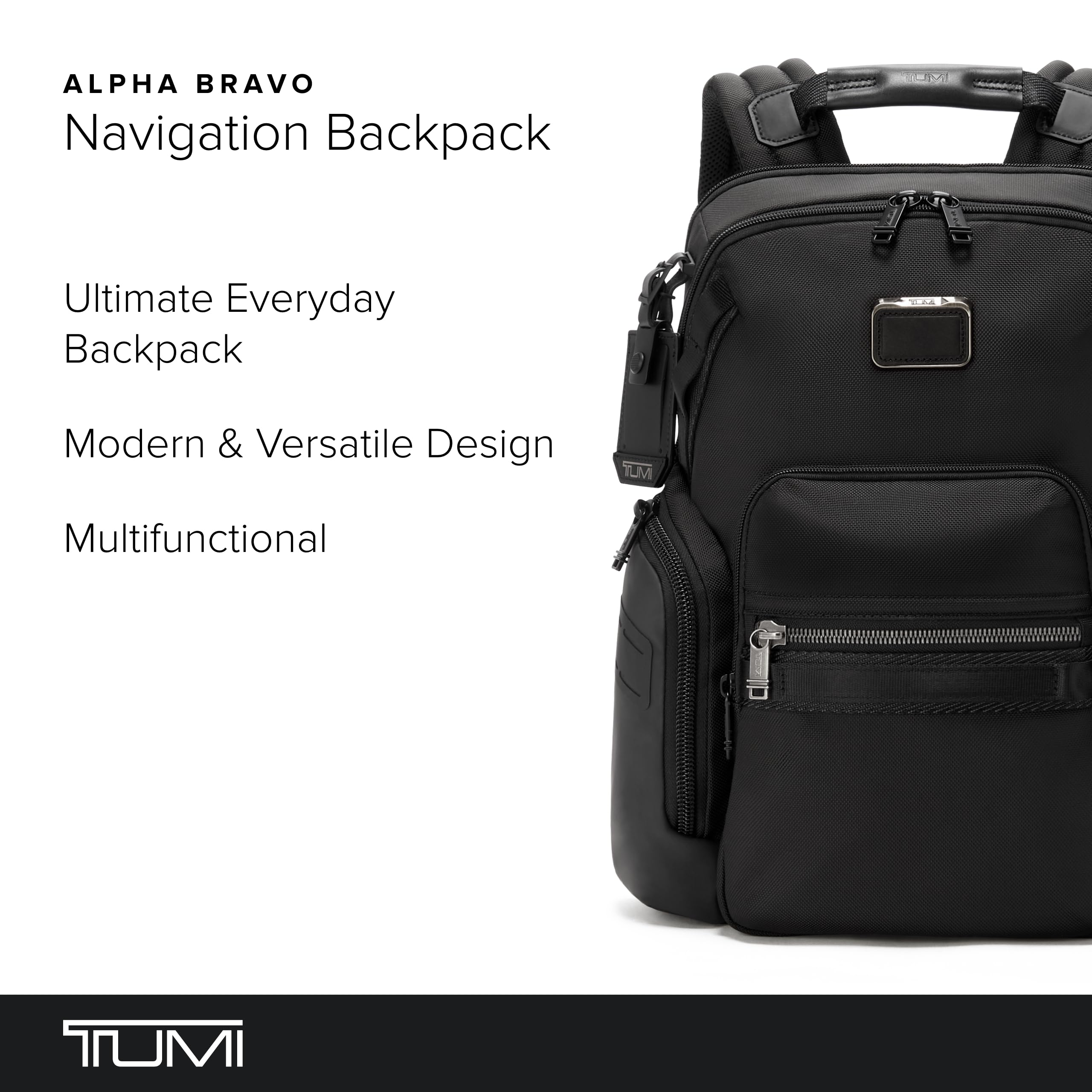 TUMI Alpha Bravo Navigation Backpack - Desert Red