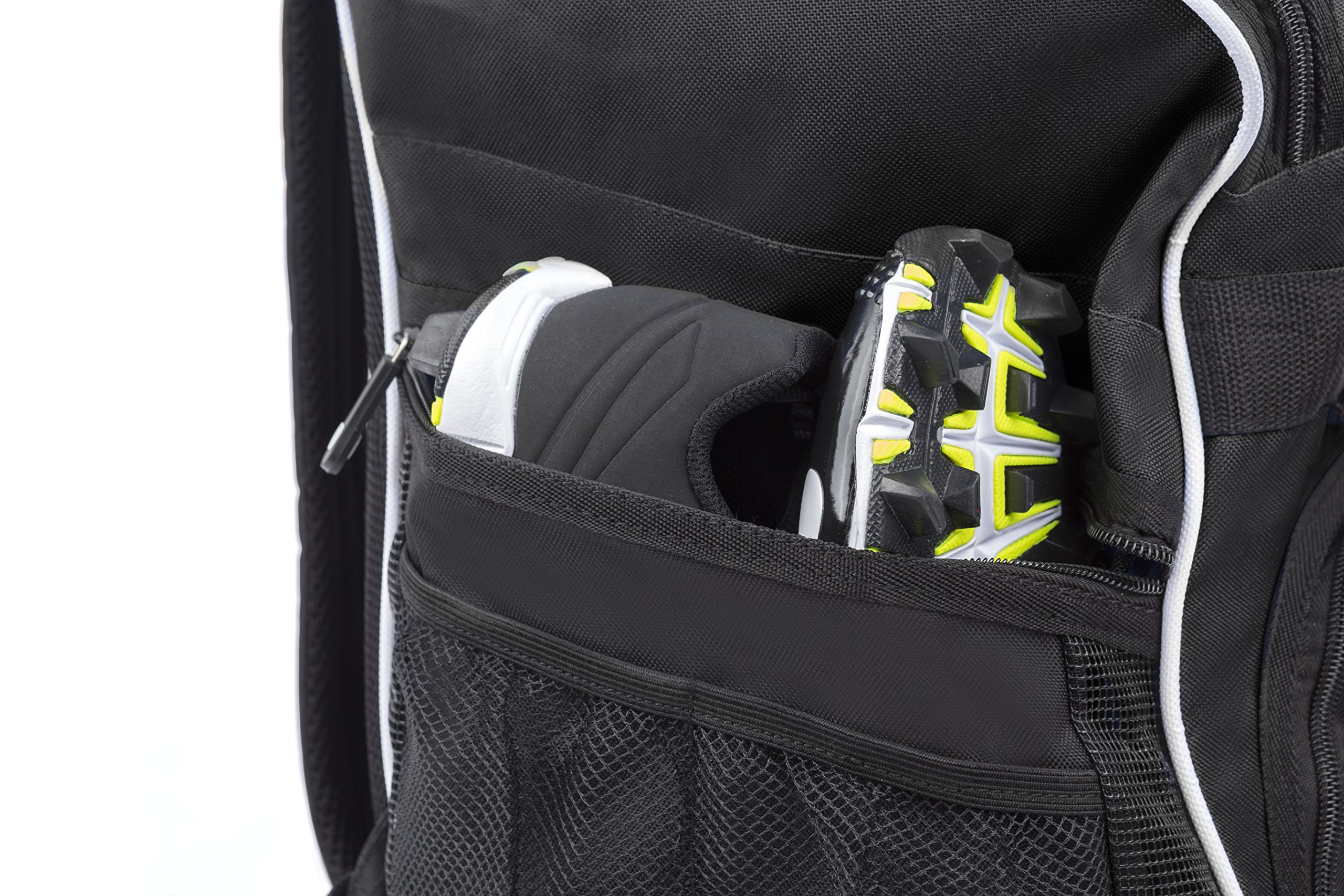 DashSport Baseball Bag Softball Backpack Bat Bag | T-Ball Equipment and Softball Bag | Bat Pack (Black)