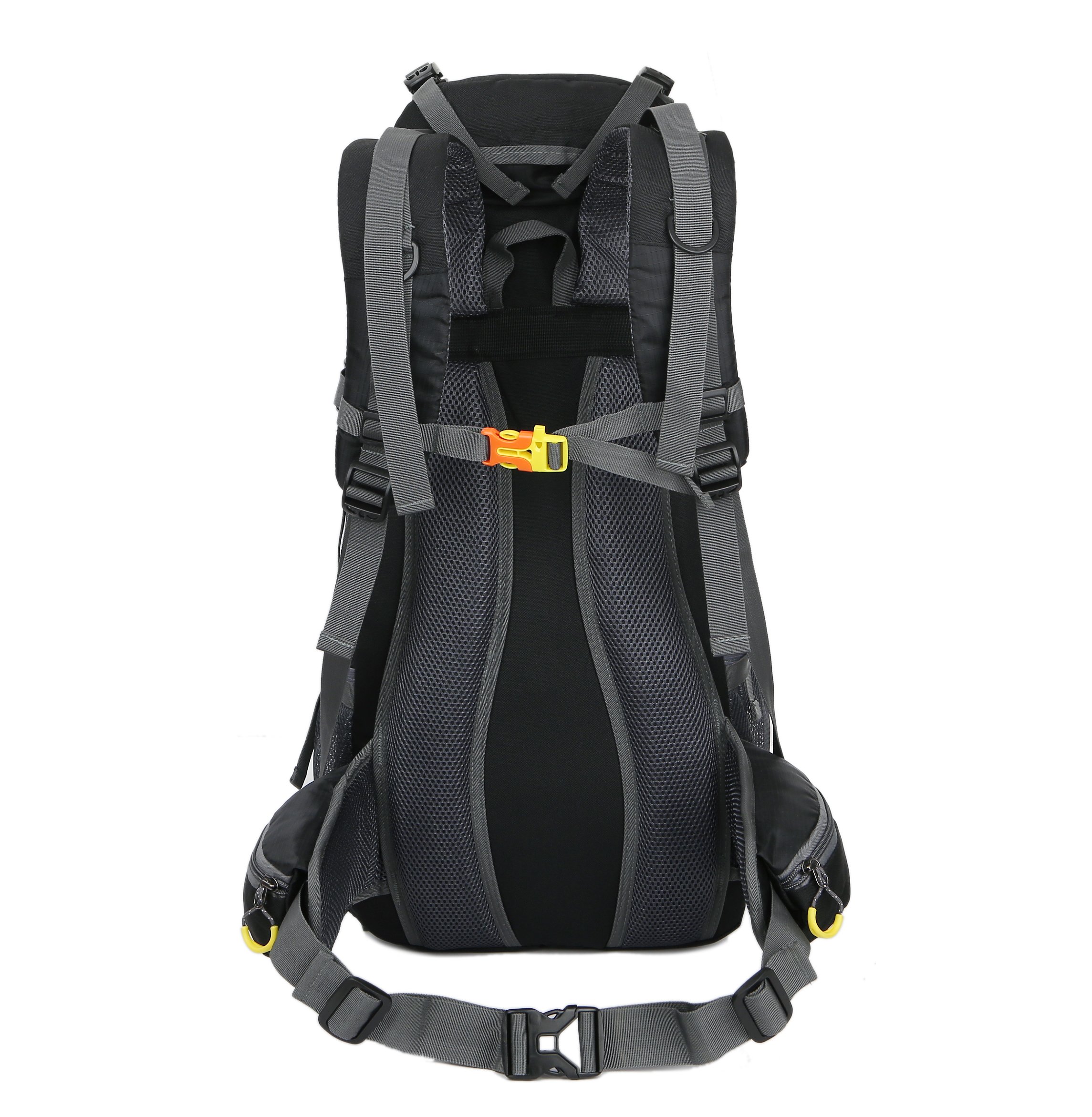 WoneNice 50L(45+5) Waterproof Hiking Backpack - Outdoor Sport Daypack with Rain Cover