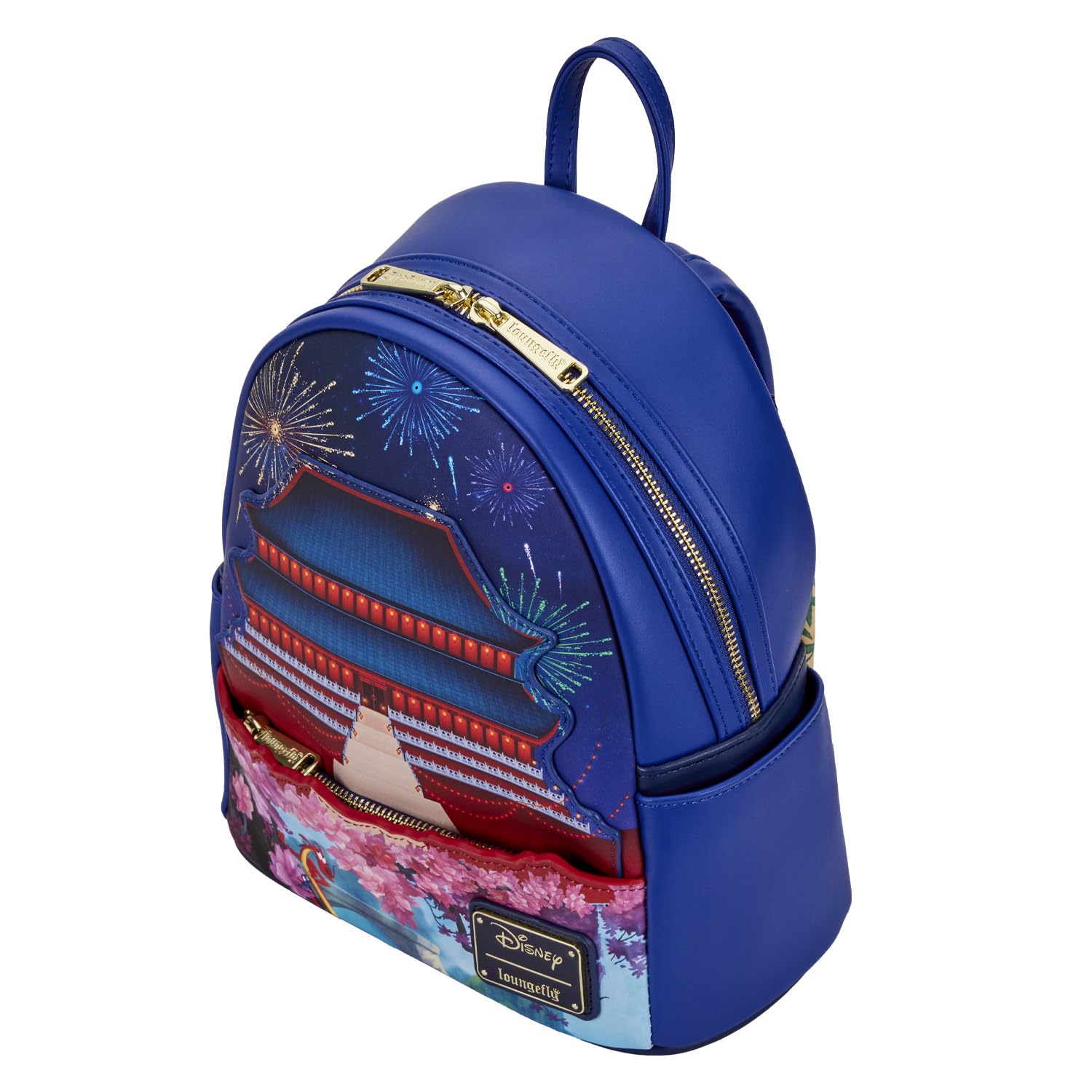 Loungefly Disney Mulan Castle Light Up Mini Backpack Mulan One Size