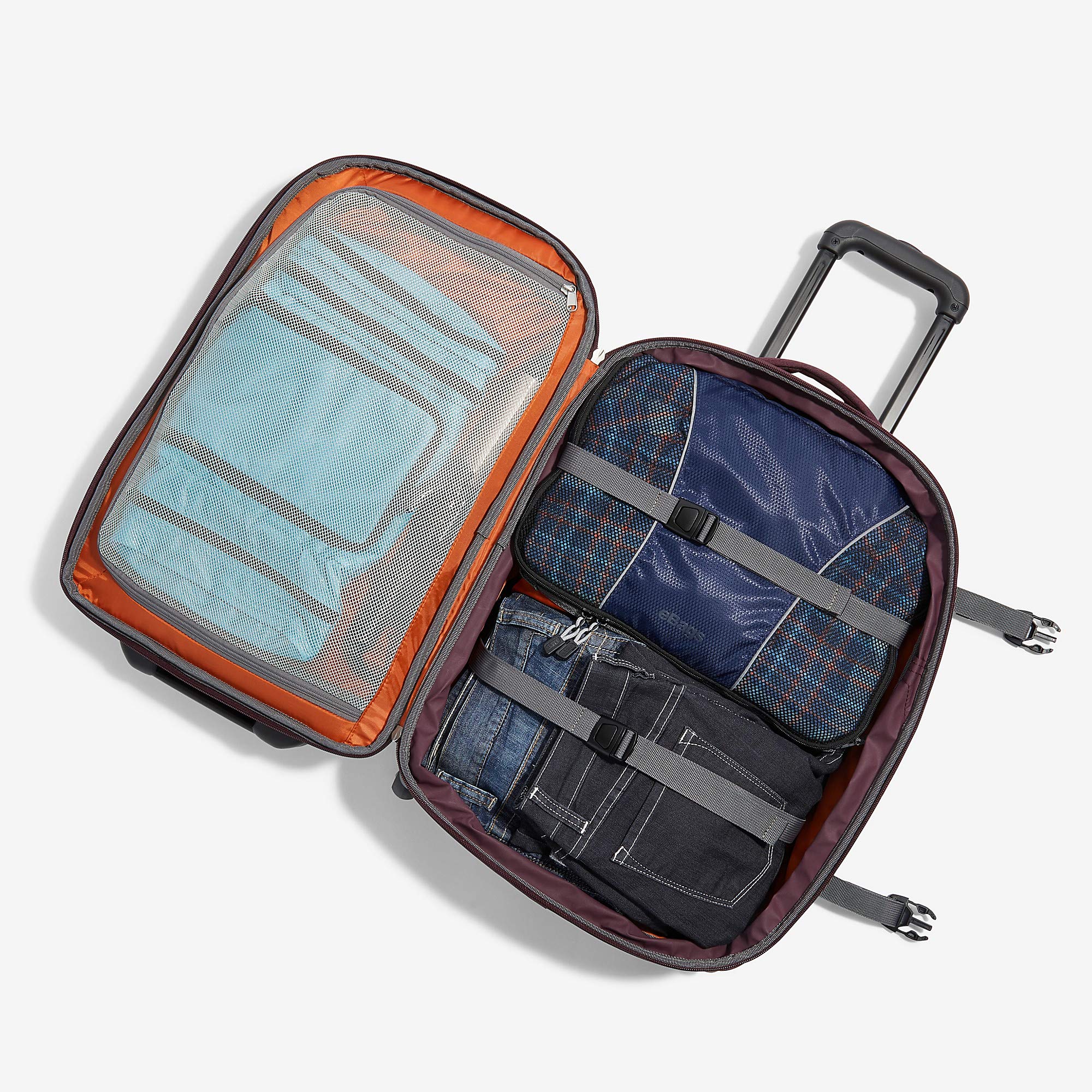 ebags Mother Lode Rolling Travel Backpack (Brushed Indigo)