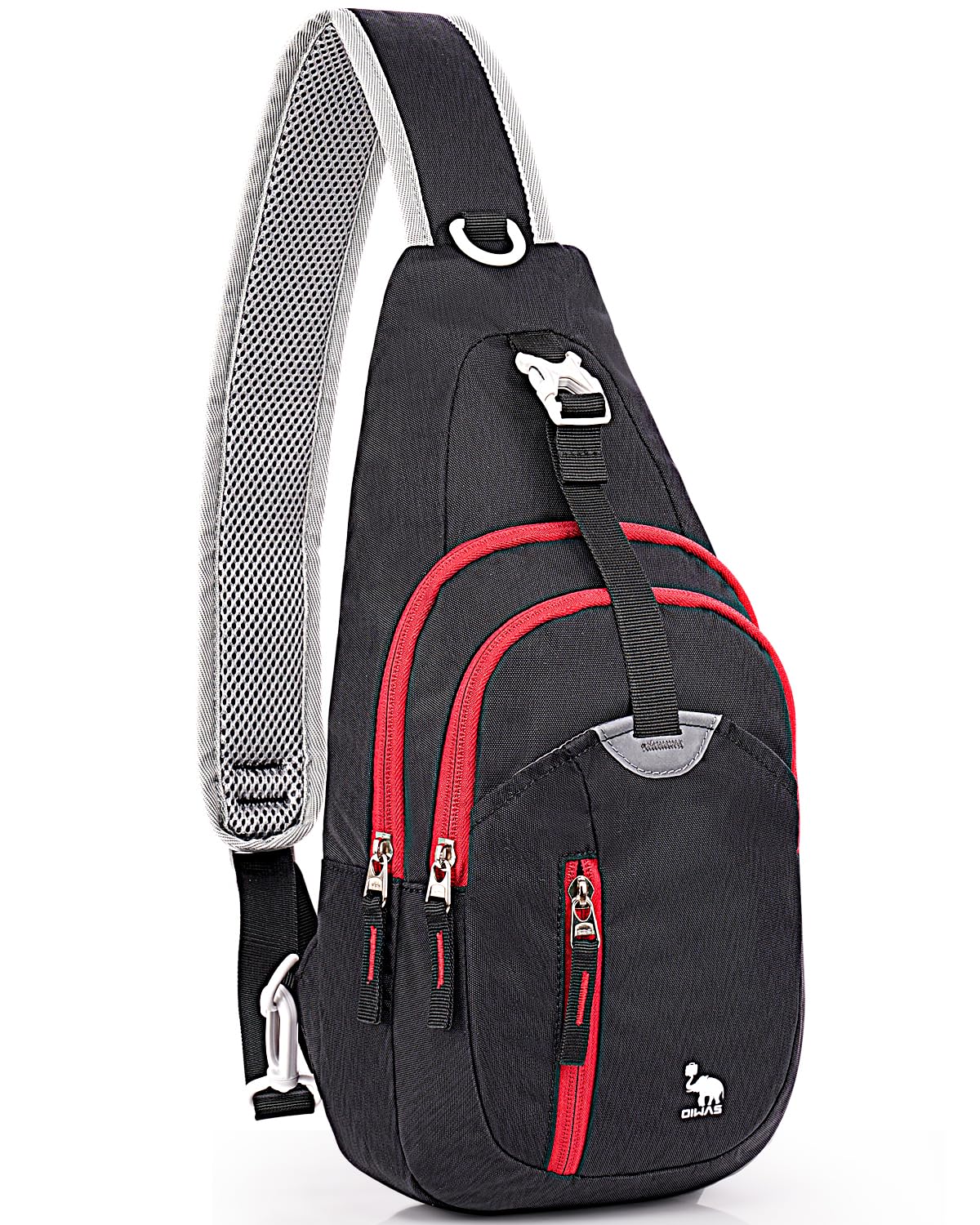 Kimlee Crossbody Pack Chest Shoulder Sling Backpack One Strap Lightweight Pouch Day Bag for Outdoor
