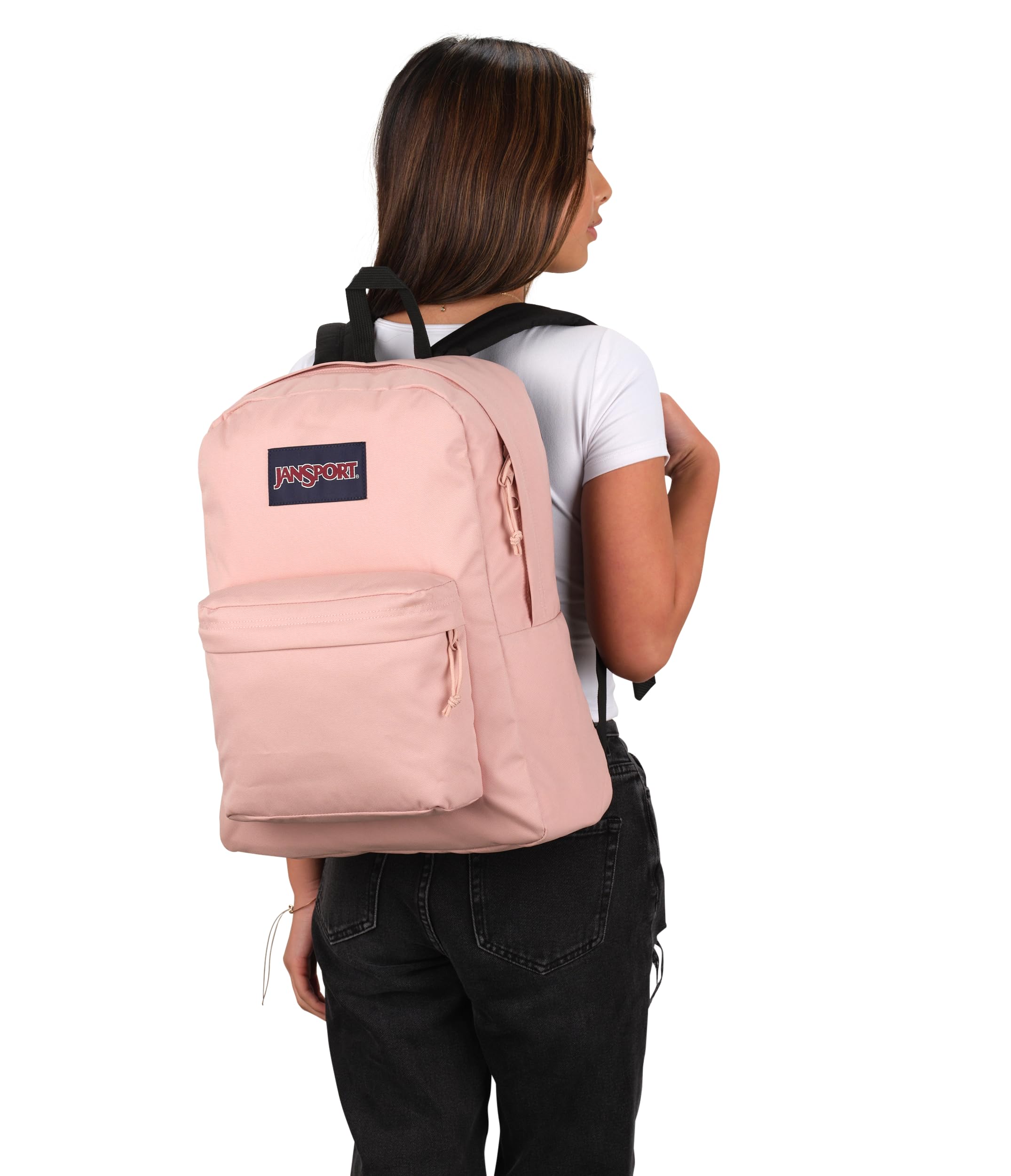 JanSport JS0A4QUT7N8 Superbreak Misty Rose