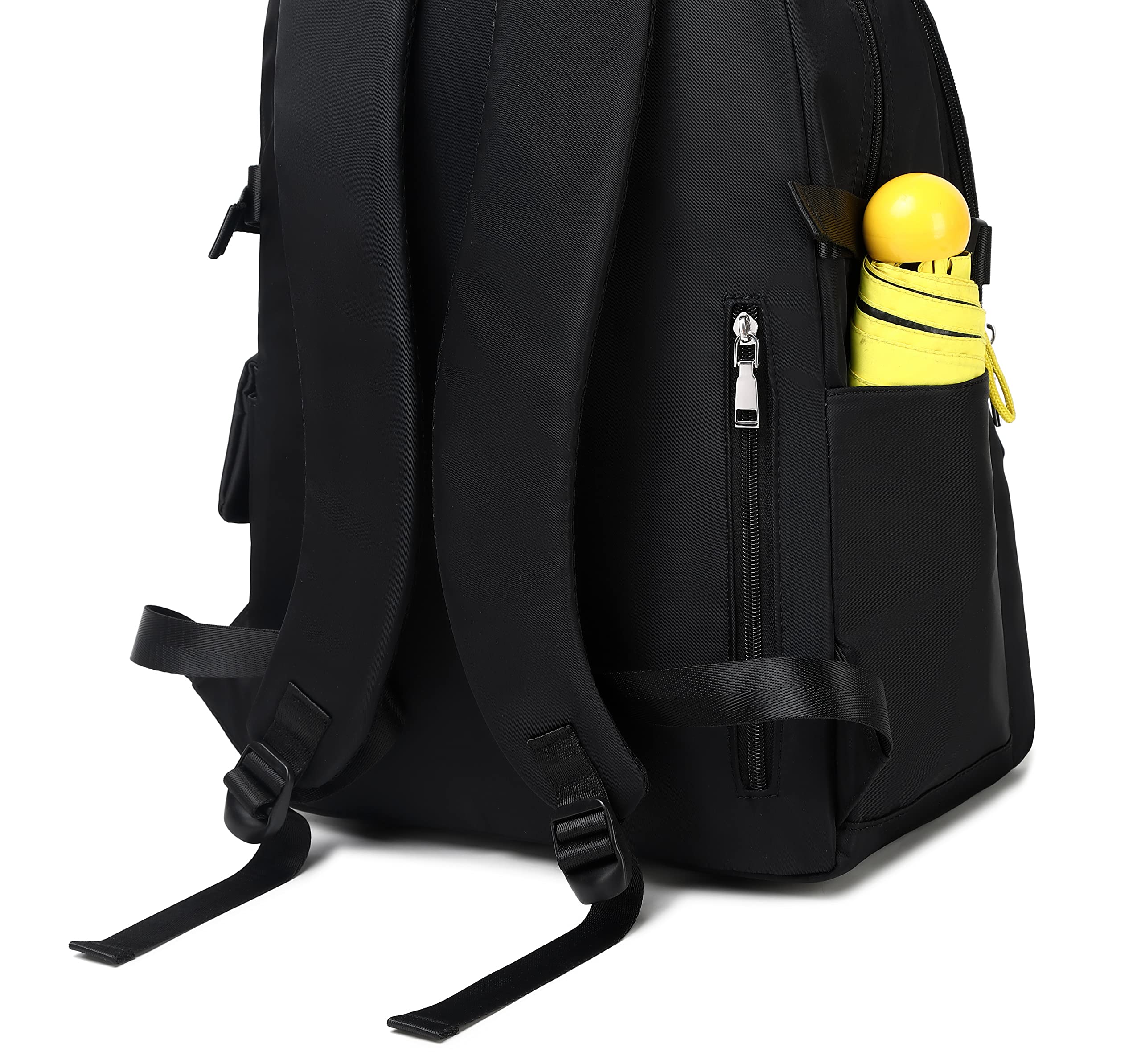Teecho Cute Backpack for Girl Fashion Waterproof Daypack for Women Black