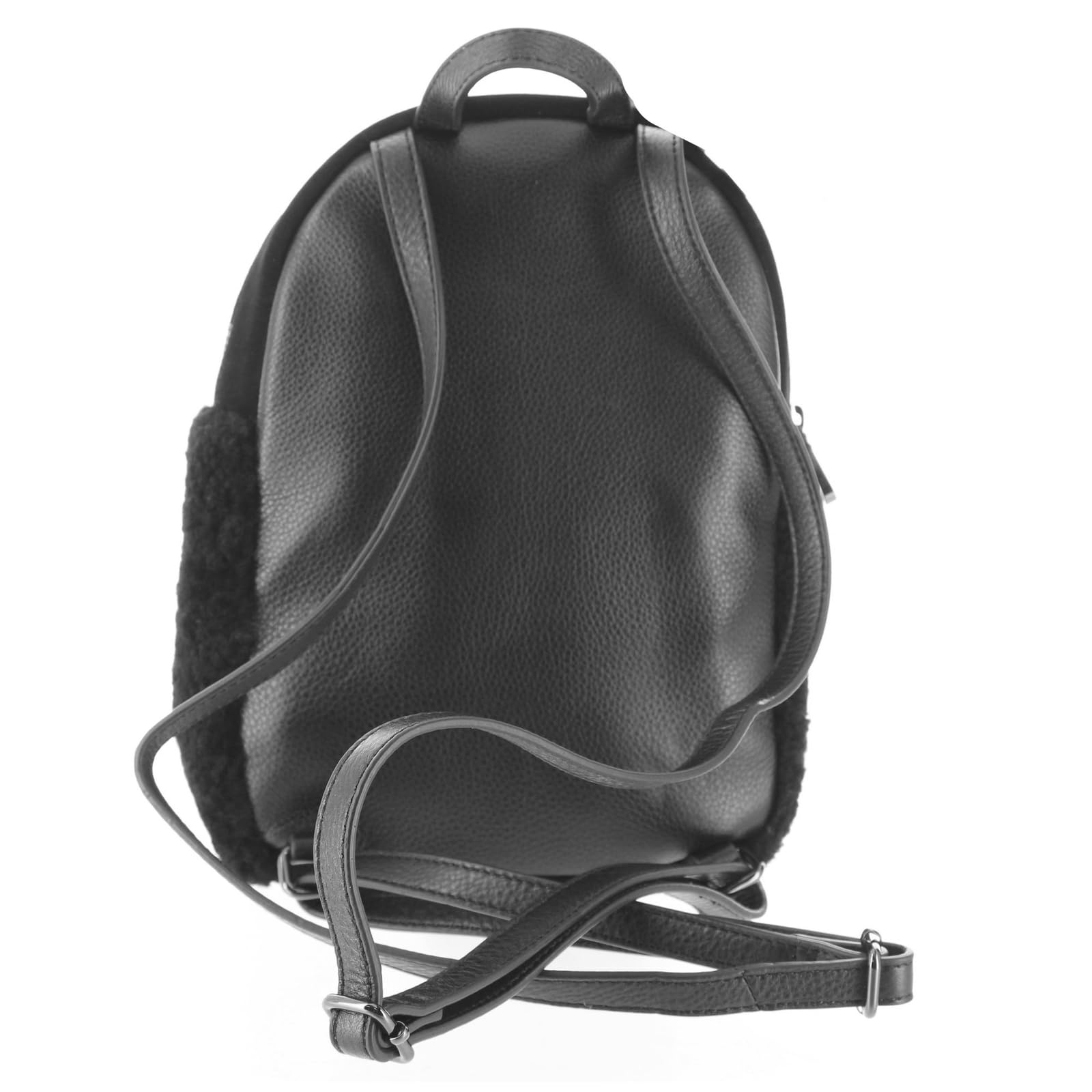 UGG Women's Dannie II Mini Backpack Sheepskin, Chestnut, Small