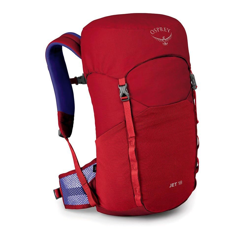Jet 18 Kid's Hiking Backpack, Wave Blue