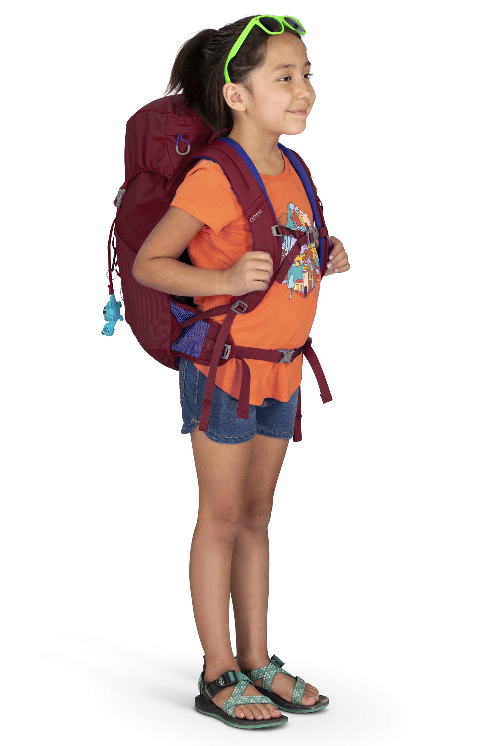 Jet 18 Kid's Hiking Backpack, Wave Blue