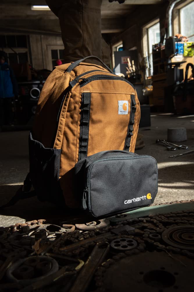 Carhartt Cargo Series Medium Backpack and Hook-N-Haul Insulated 3-Can Cooler, Tarmac