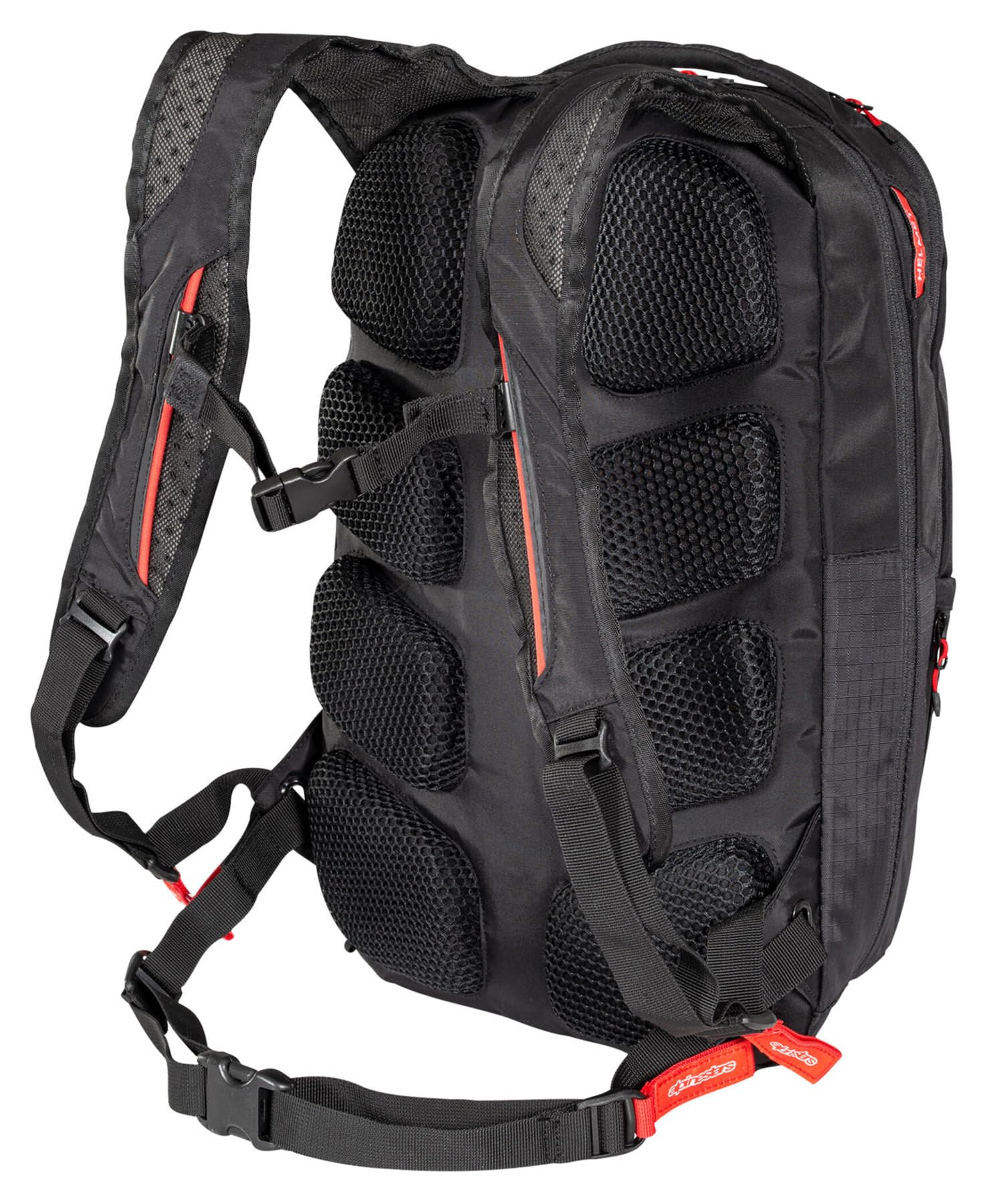 Alpinestars 3517-0402 Black/Red 25 Liter City Hunter Backpack