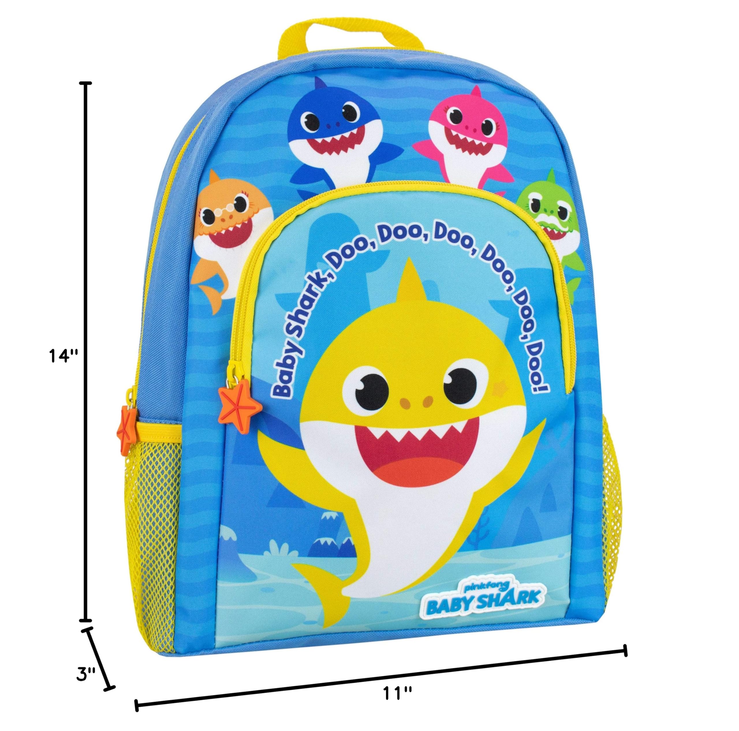 Pinkfong Kids Baby Shark Backpack Blue