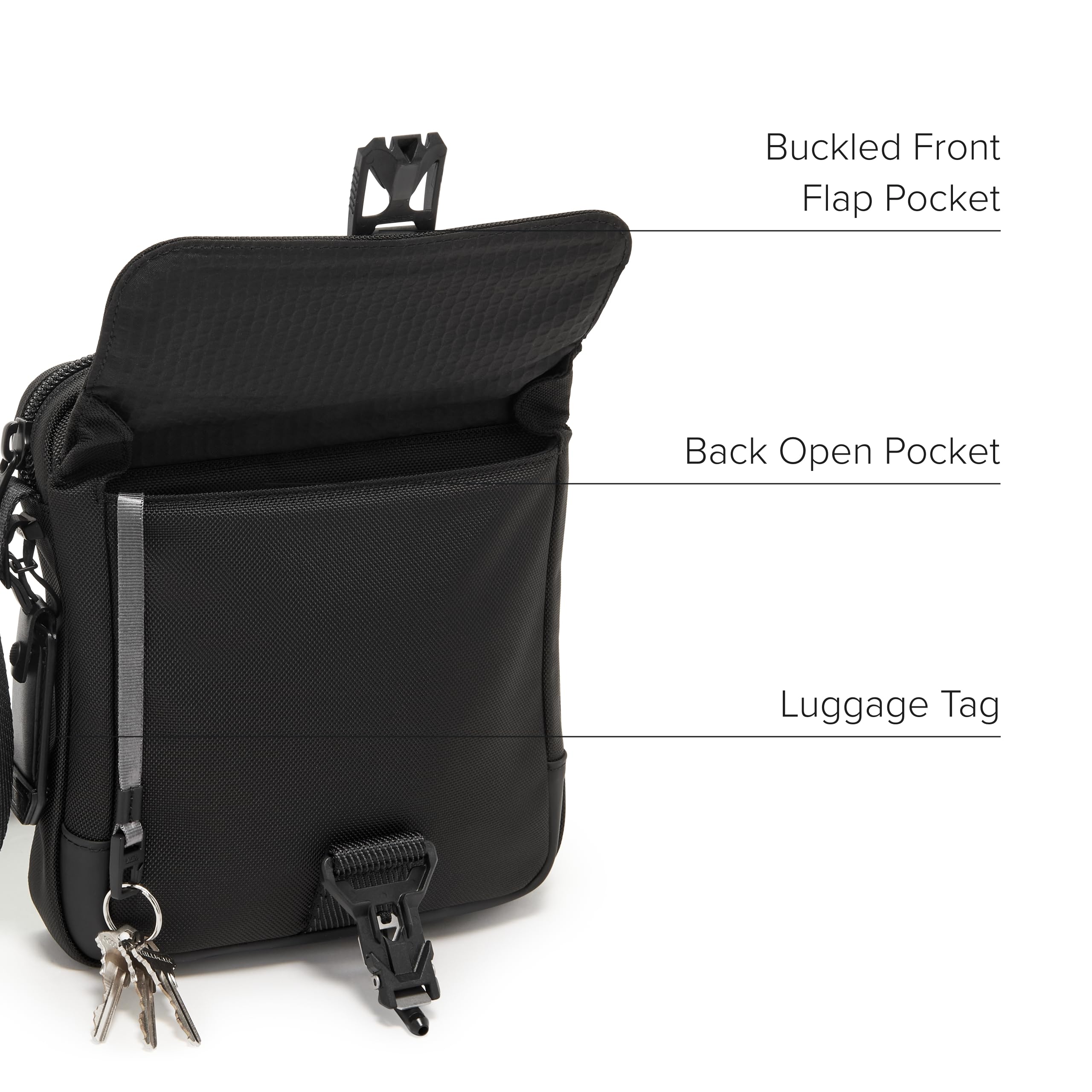 TUMI - Alpha Bravo Junior Crossbody - Black