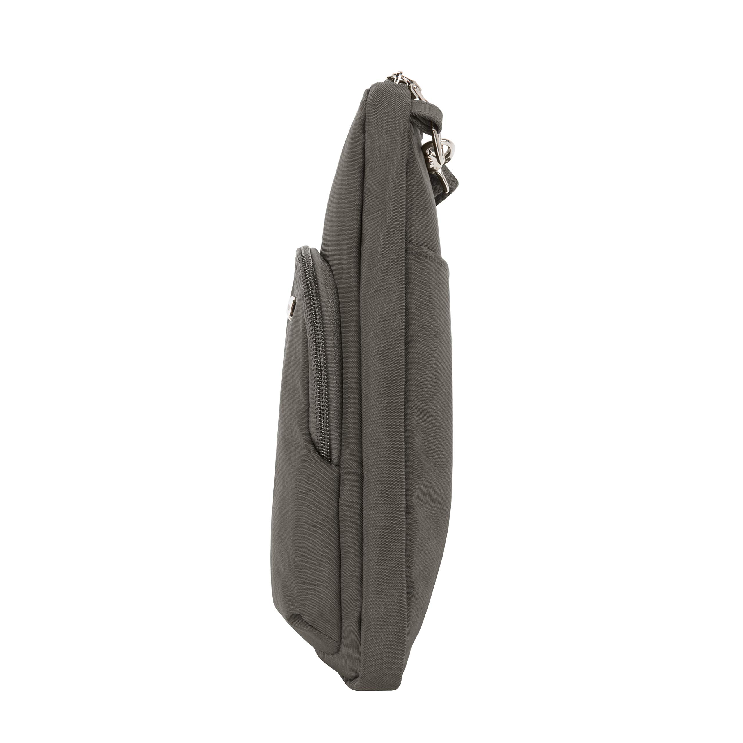 Travelon Bag, Smoke, Compact Crossbody