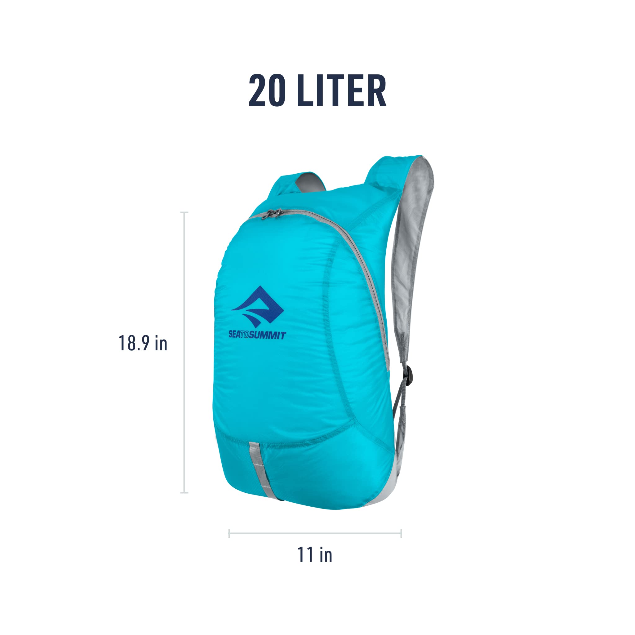 Sea to Summit Ultra-Sil Ultralight Day Pack, 20-Liter, Pacific Blue