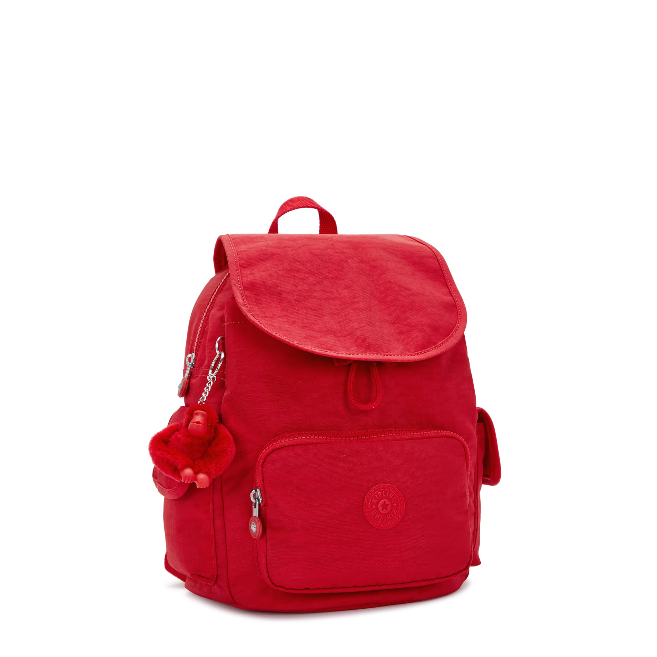 Kipling Women's City Pack, Red Rouge, Medium