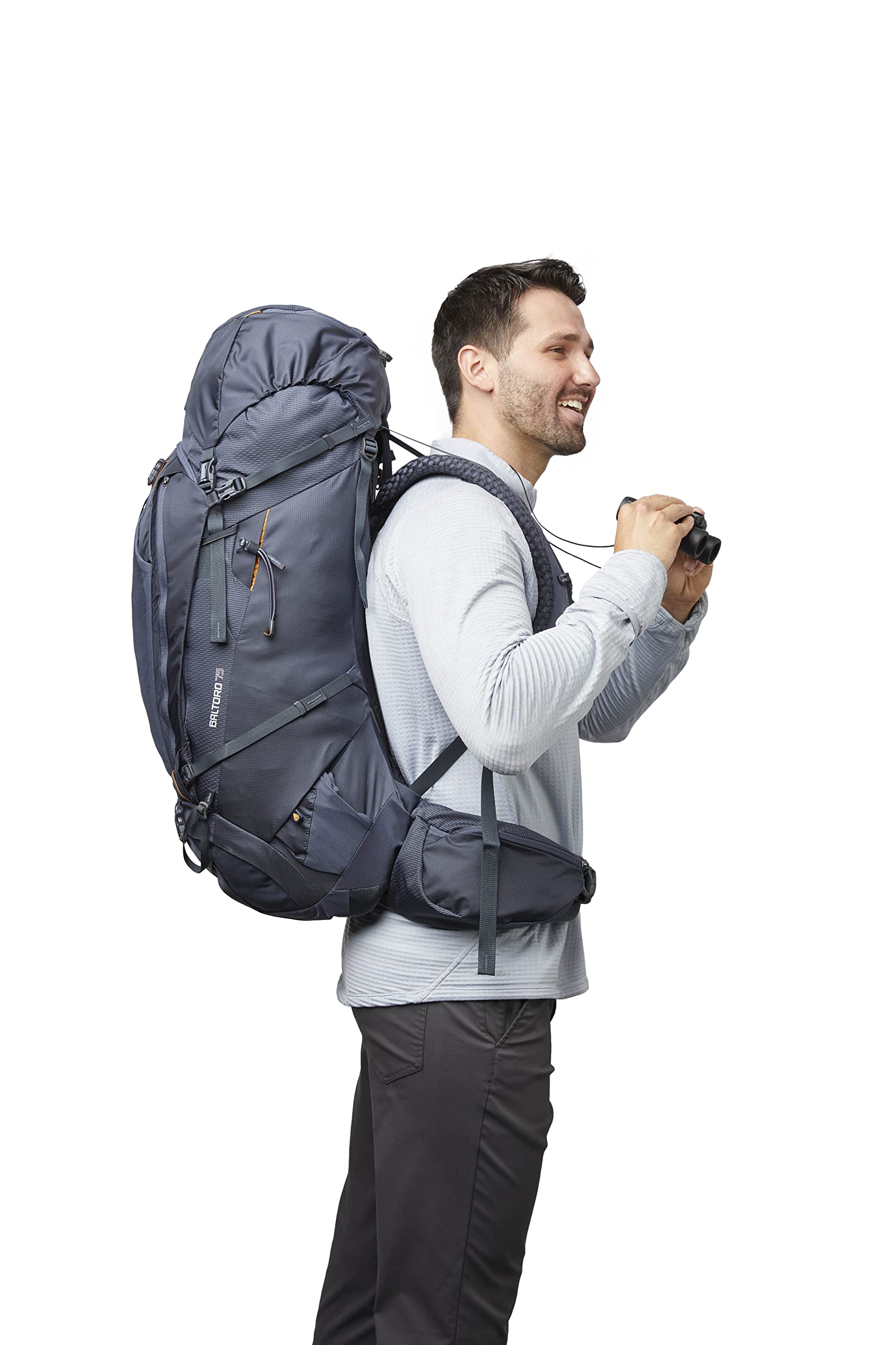 Gregory Mountain Products Baltoro 75 Backpacking Backpack,Alaska Blue,Medium
