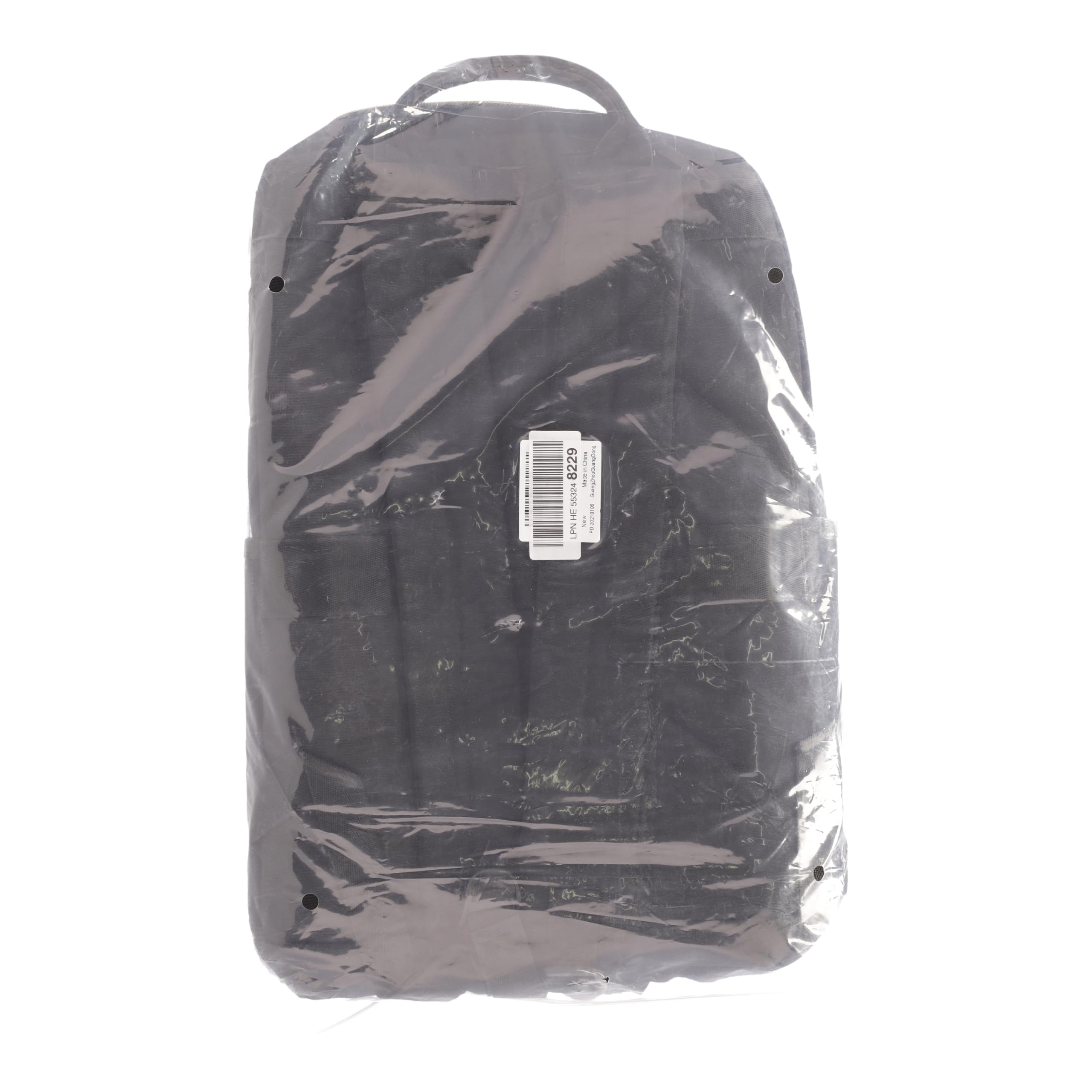 KROSER Laptop Backpack 15.6 Inch Lightweight School Computer Backpack Water-Repellent Nylon Casual Daypack with USB Charging Port for Travel/Business/College/Women/Men-Black