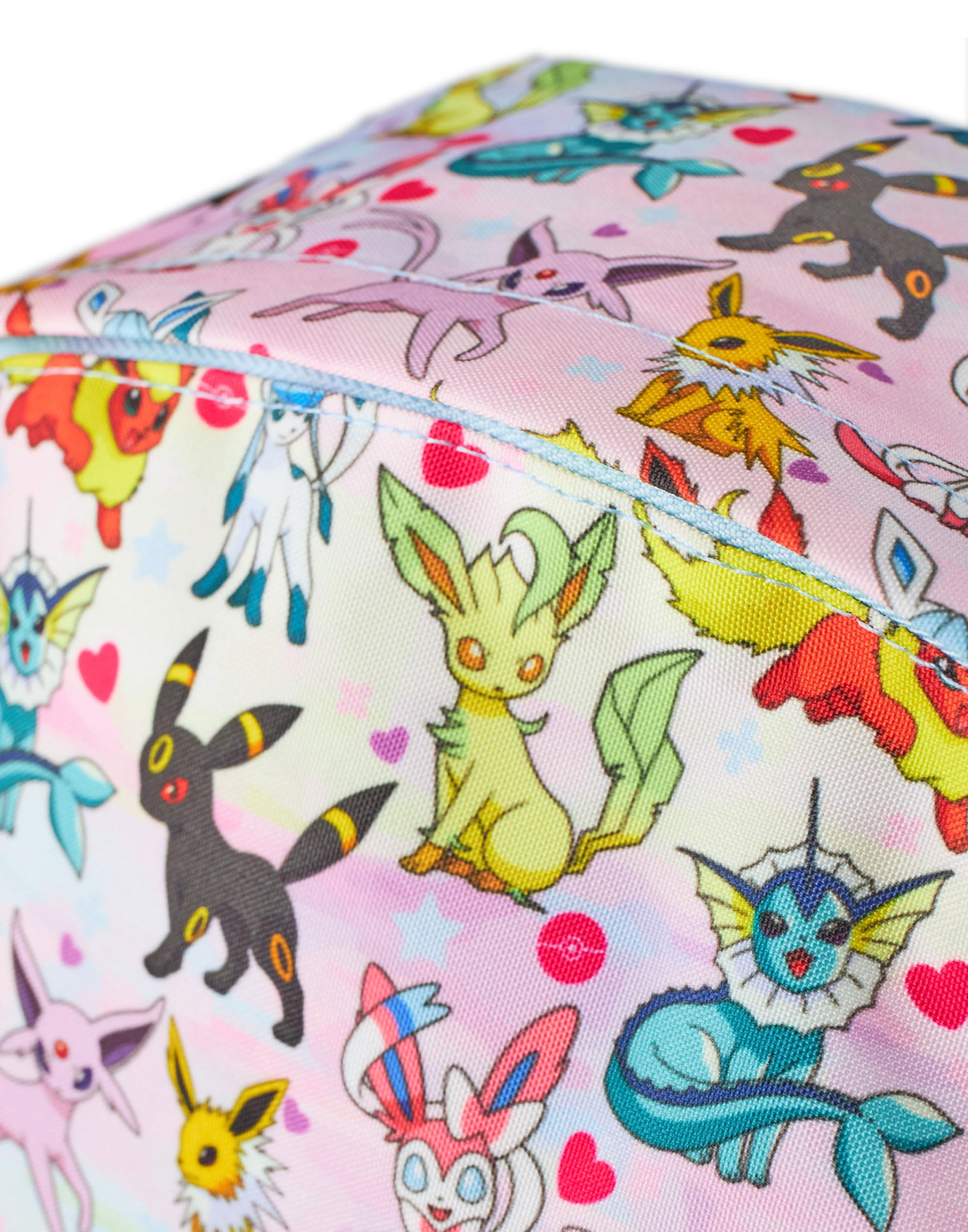 Pokemon Backpack Pikachu Eevee Besties Pink Glitter Bag