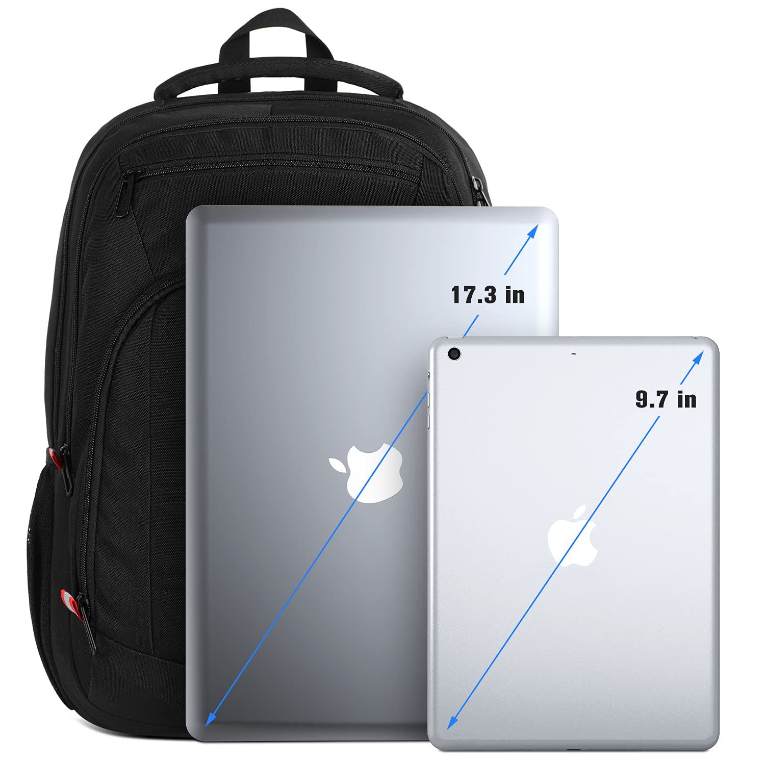 MOMUVO Backpack for Men, School Backpack for Teens/Boys, Laptop Backpack fit 17.3 Notebook with USB Charging port, Anti Theft College Backpack Bookbags for Travel Business Work, Water Resistant