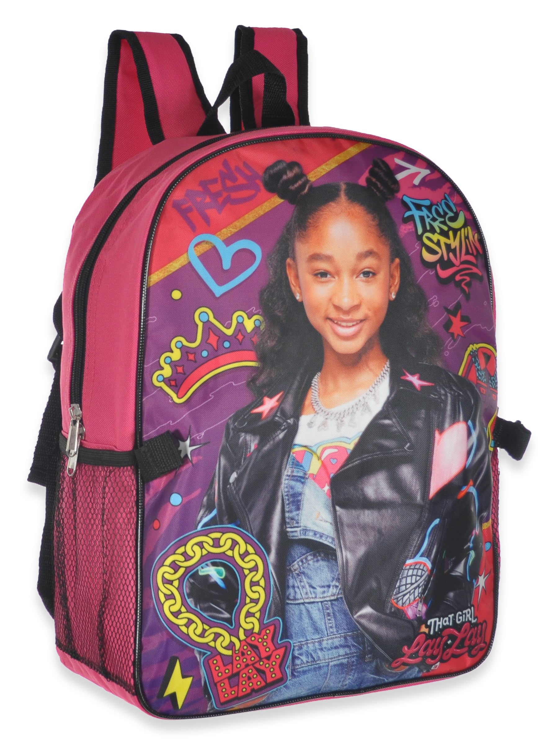Group Ruz Nickelodeon Girls That Girl Lay Lay 2-Piece Backpack Lunchbox Set, Pink, One Size