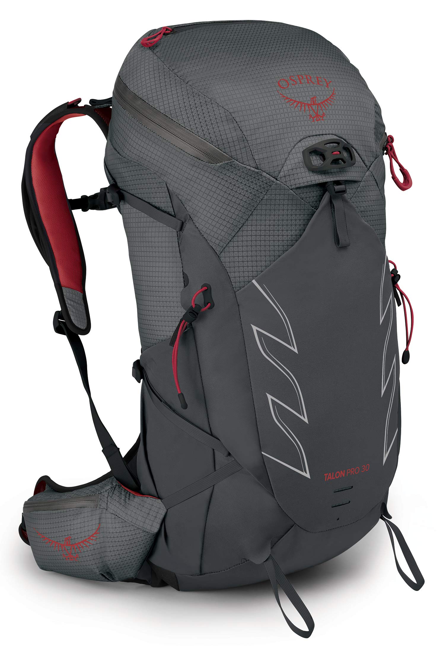 Osprey Talon Pro 30 Men's Hiking Backpack, Carbon, Large/X-Large