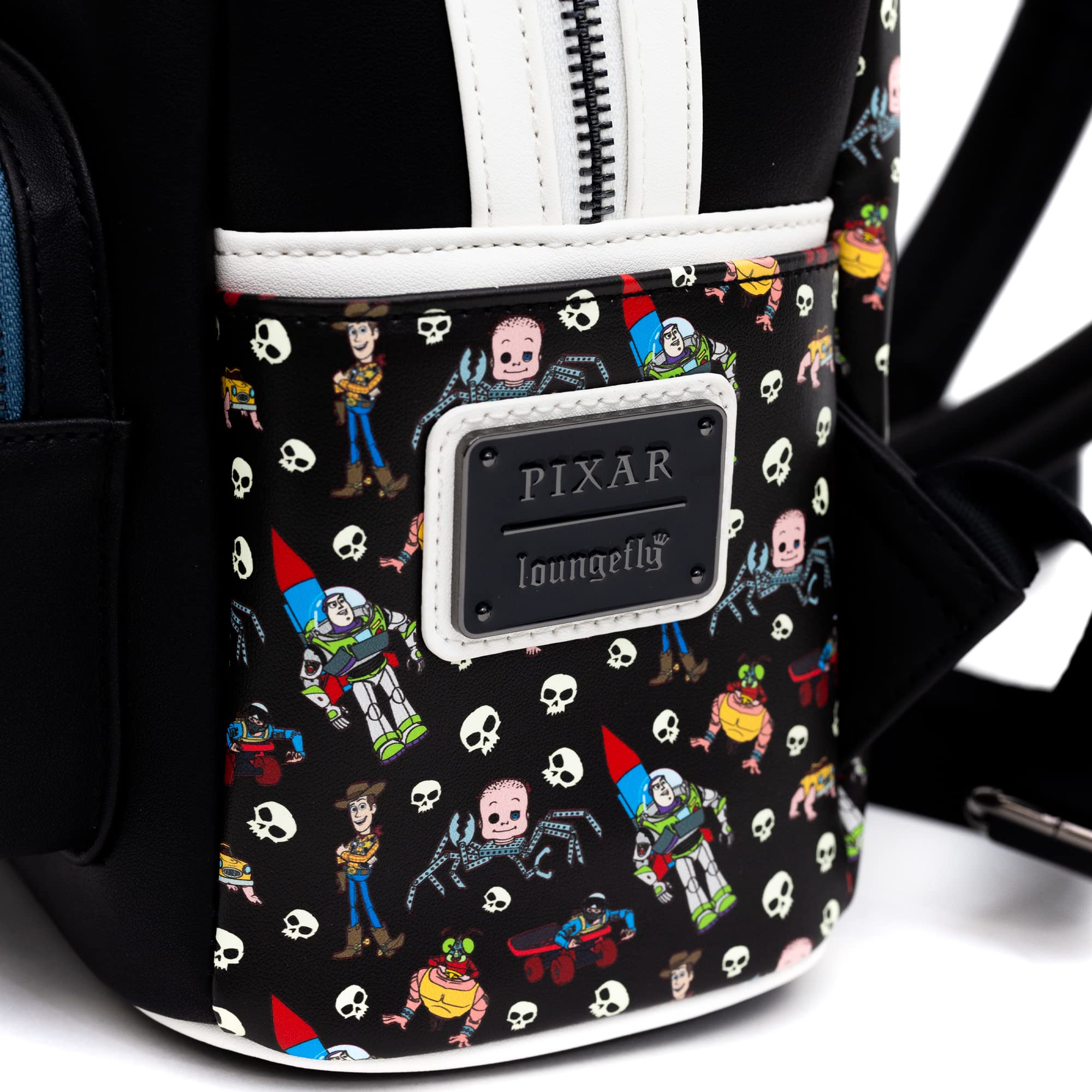 Loungefly Disney Pixar Mini Backpack, Toy Story Sid Cosplay, Woody Buzz Lightyear Villain