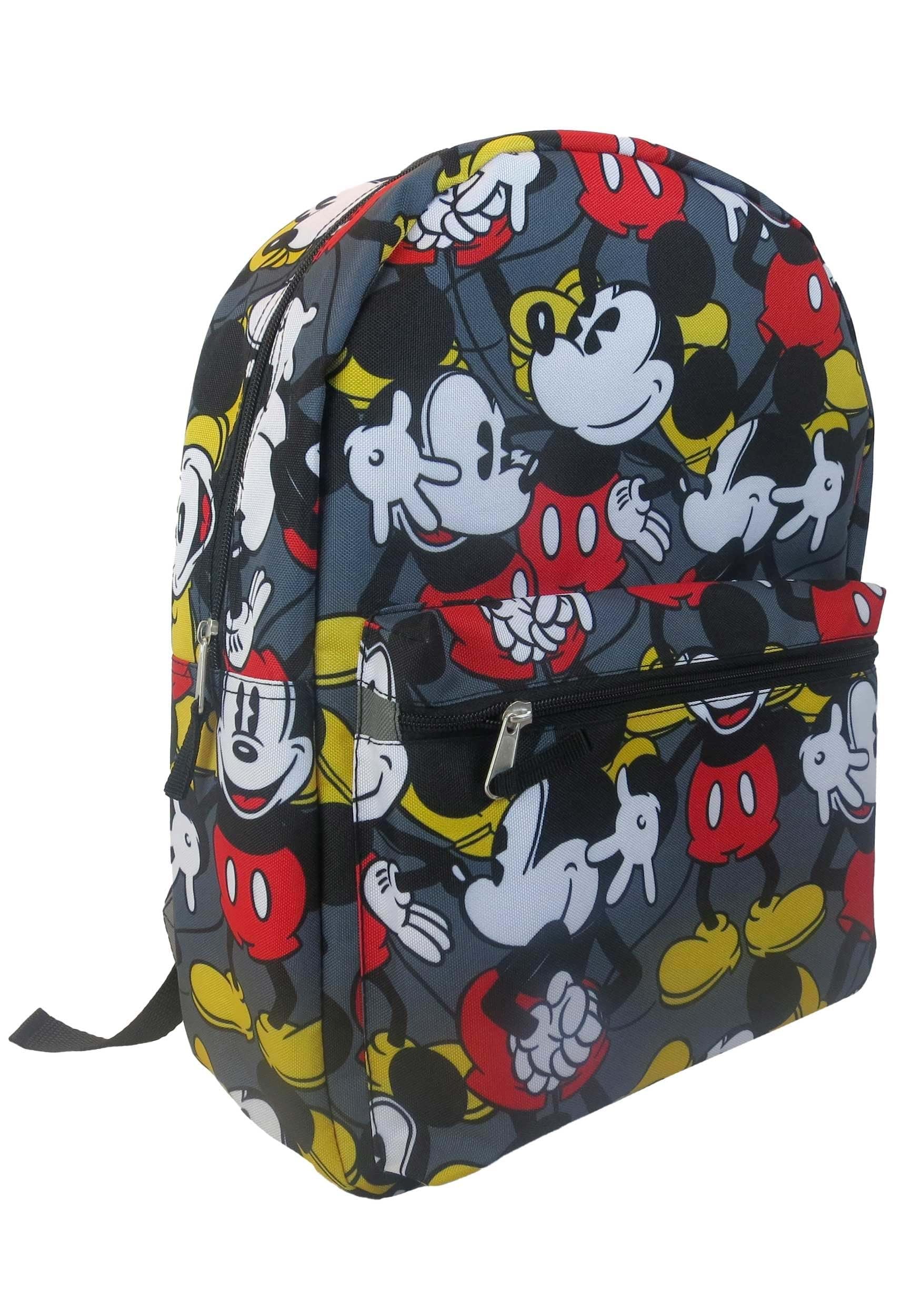 Mickey Mouse 16" Backpack with all over Print- KMAL