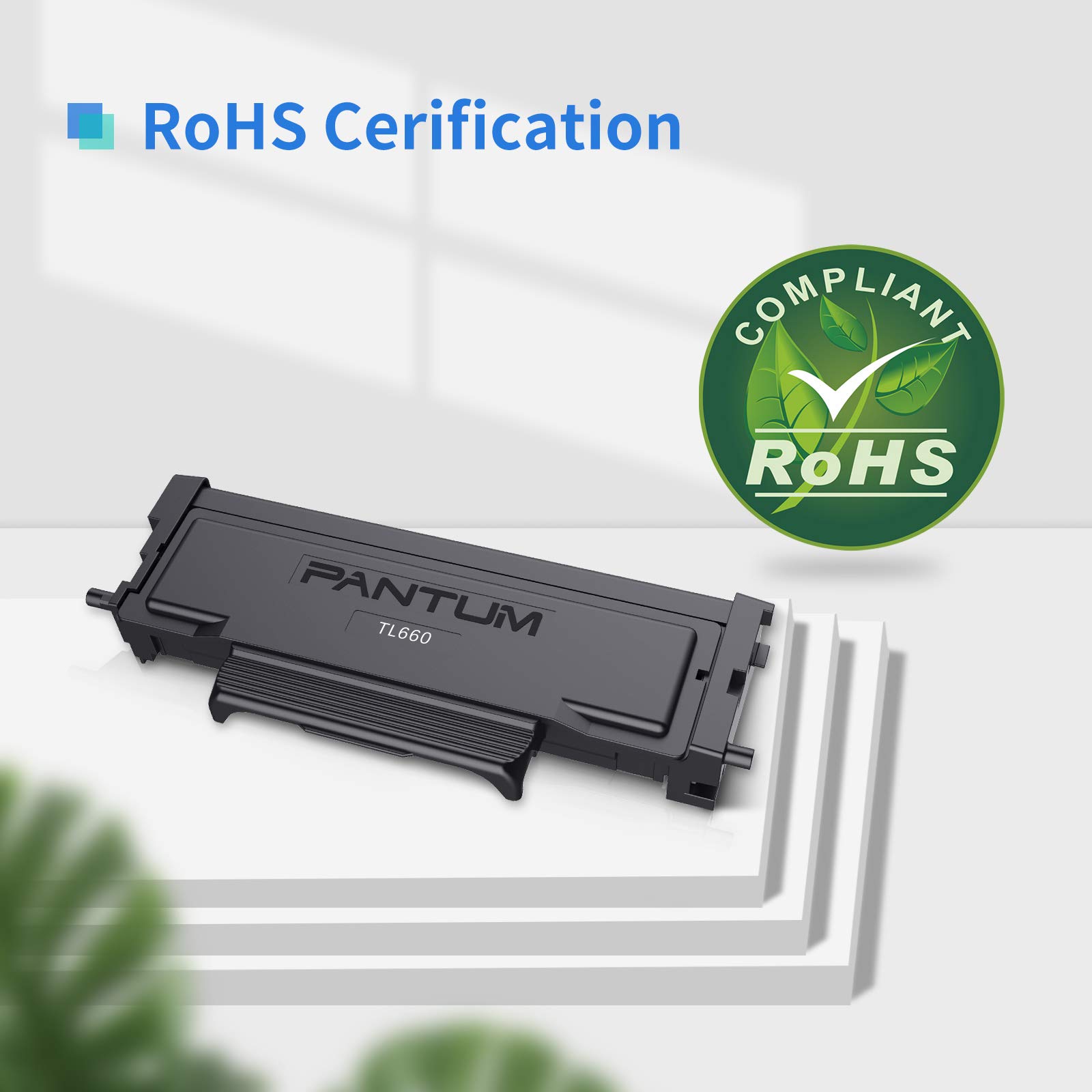 Pantum Original Toner Cartridge TL660 Works L2300DW M7102DW M6802FDW P3012DW P3302DW M6702DW M7102DN M7202FDW M7302FDW Series Laser Printer (1 Pack)