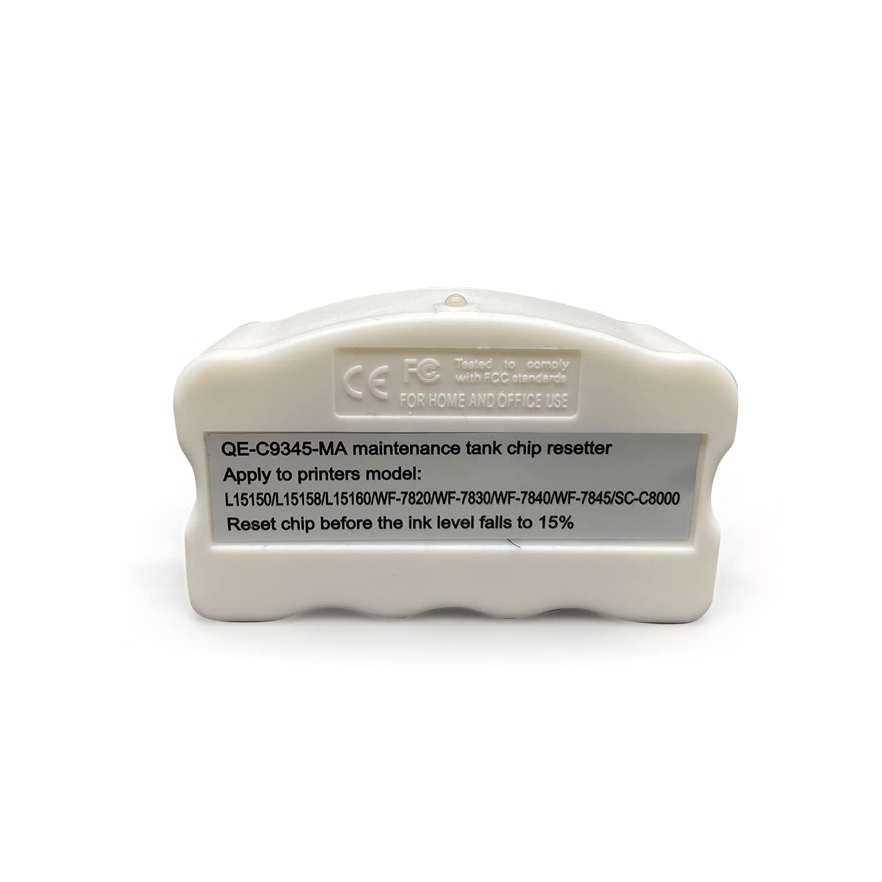 C9345 Maintenance Tank Chip Resetter for Printer ET-5800 16600 L15150 15160 WF7820 ST-C8000 L8168 L8188, white