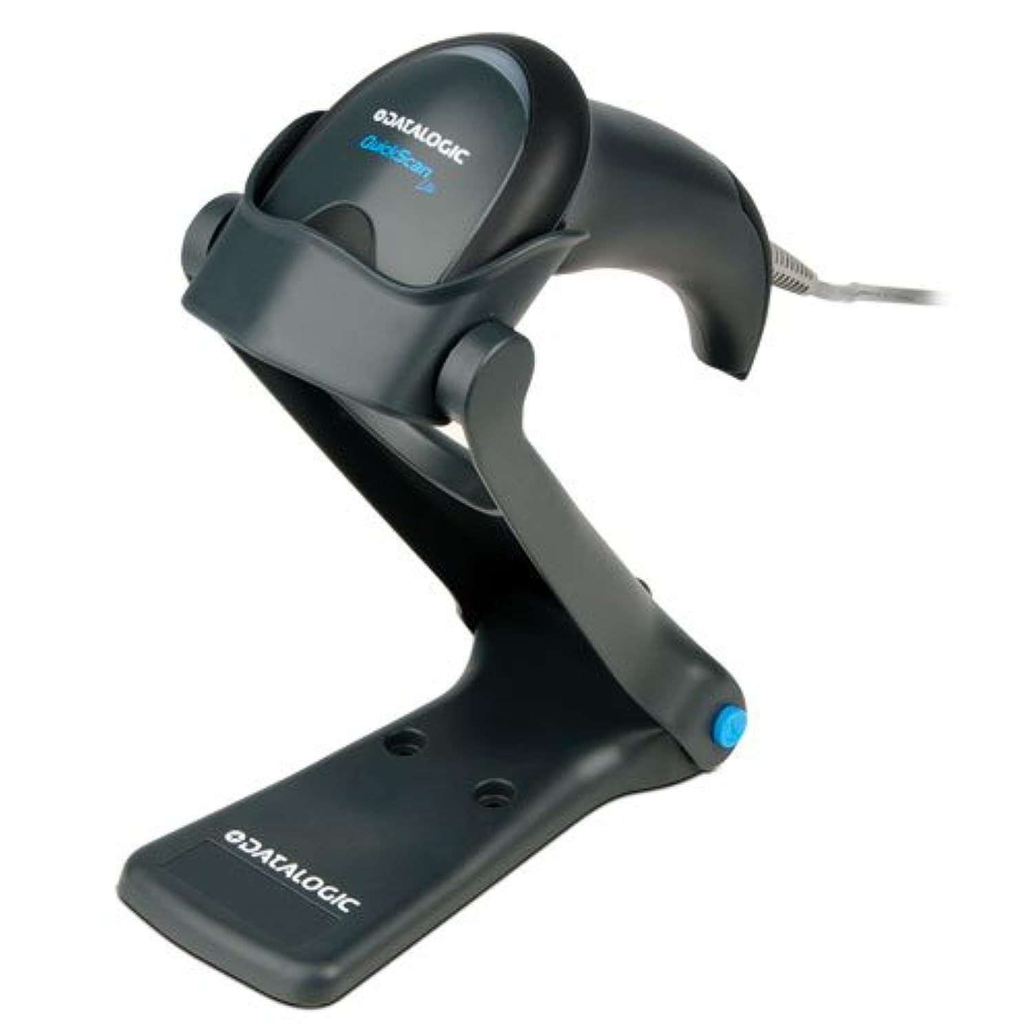 Datalogic QuickScan Lite, QW2100, 1D USB linear imager Green Spot black, QW2120-BKK1S (linear imager Green Spot black incl.: cable (USB), stand)