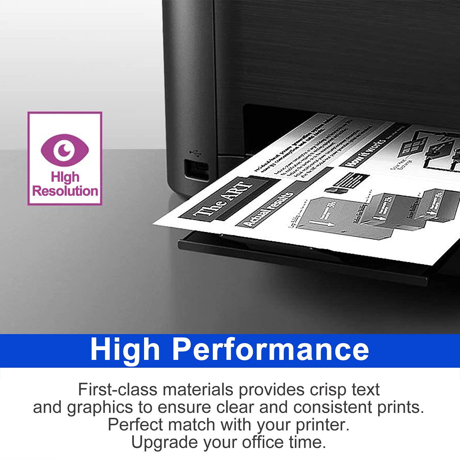 Compatible Drum Unit Replacement for Brother DR-730 DR730 DR760 DR 760 with Long Life OPC (1 Pack Drum Unit ONLY, NOT Toner)
