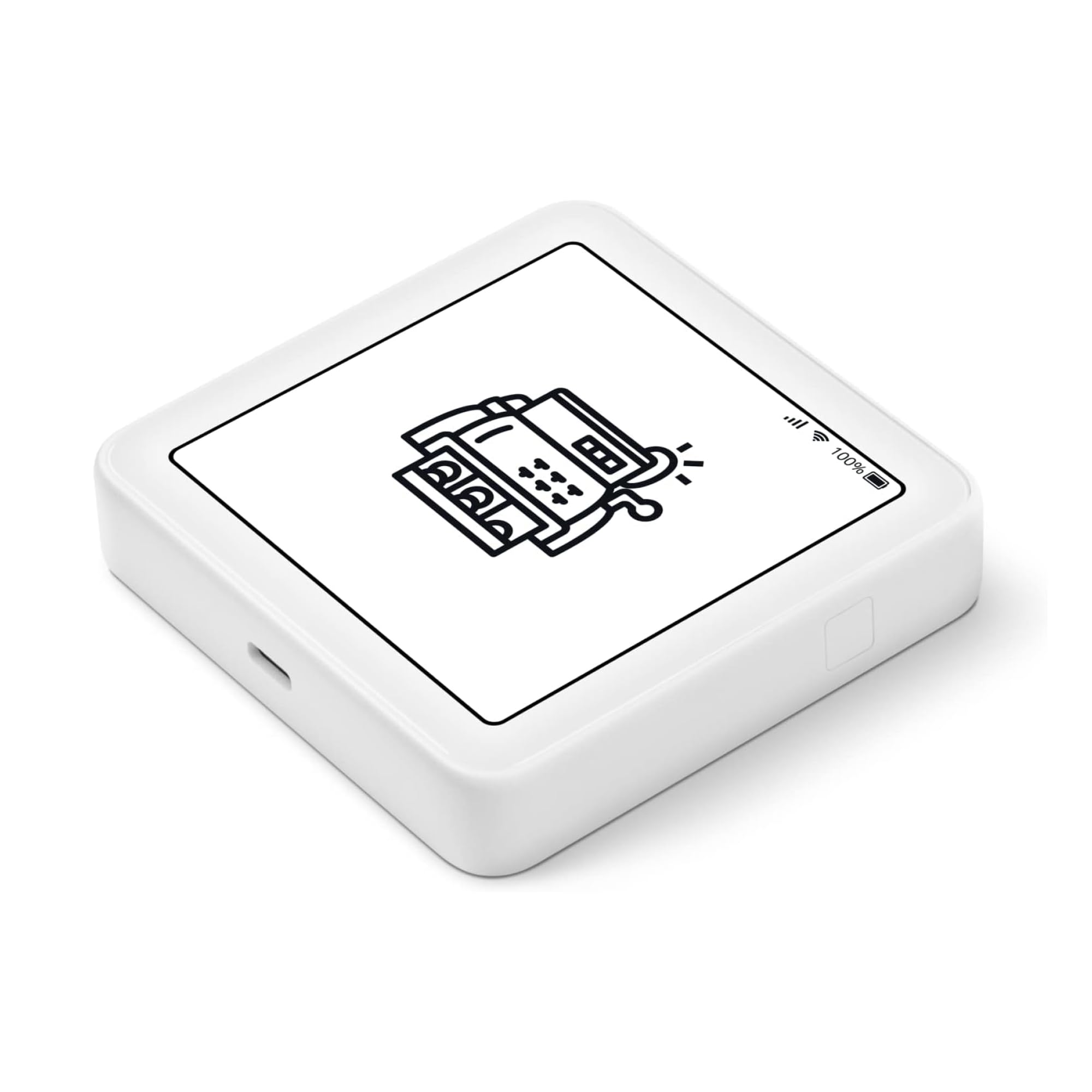 SumUp Solo Credit Card Payment Card Reader with Charging Station. Full Touch-Screen Interface with Free SIM Card and Mobile Data (SumUp Solo)
