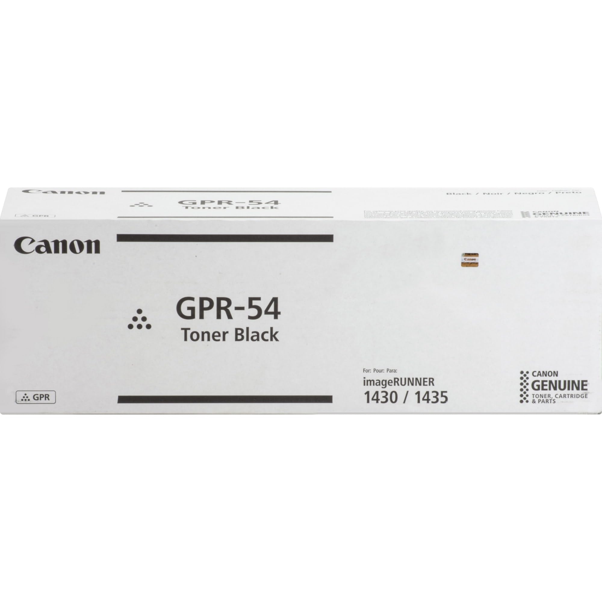 Canon 9436B003AA GPR-54 imageRUNNER 1435 Black Toner Cartridge (17600 Yield)