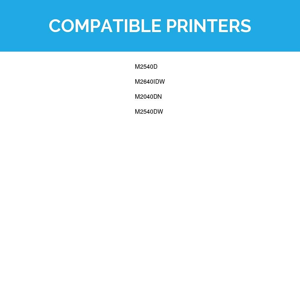 LD Compatible Toner Cartridge Replacement for Kyocera TK-1172 (2 Pack - Black) for use in Kyocera M2040dn, M2540d, M2540dw and M2640idw