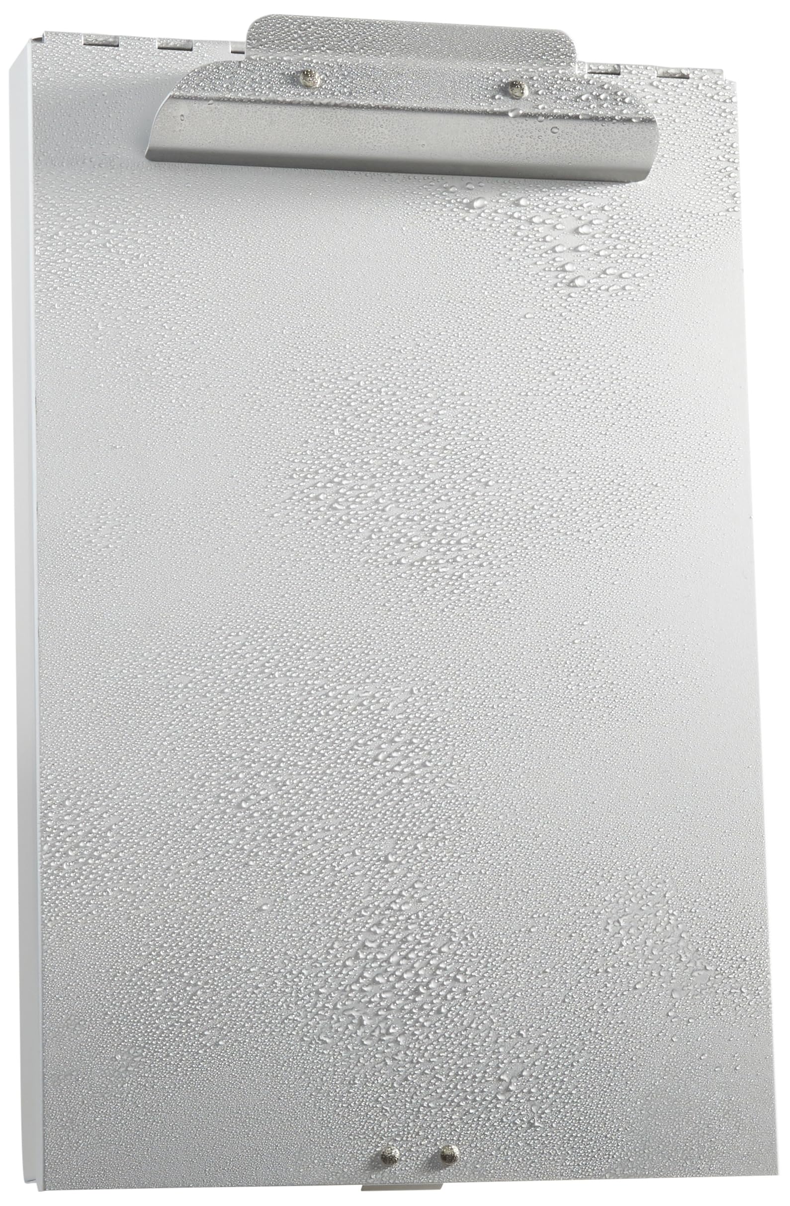Amazon Basics Metal Clipboard with 2 Compartments and Interior 250 Sheet Paper Storage, 14.09 x 9.21 x 2.6 Inches