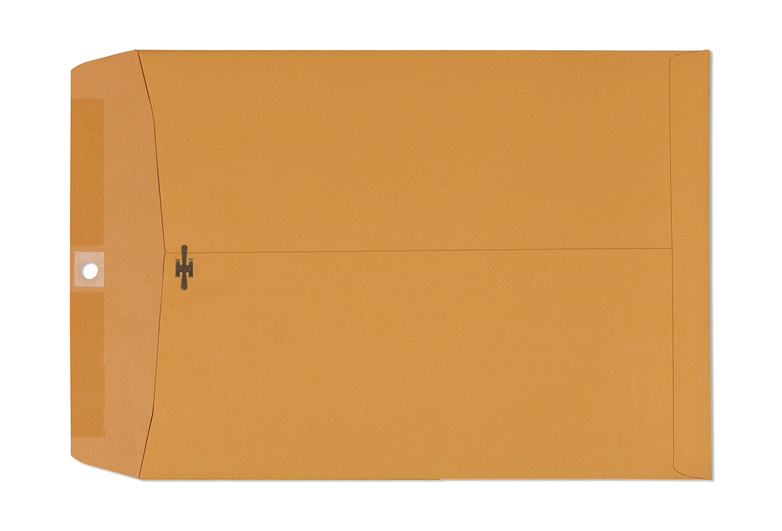 Clasp Envelopes - 9x12 – Brown Kraft Catalog Envelopes with Clasp Closure & Gummed Seal – 28lb Heavyweight Paper Envelopes for Home, Office, Business, Legal or School Pack- 9 x 12 Inch 15 Pack