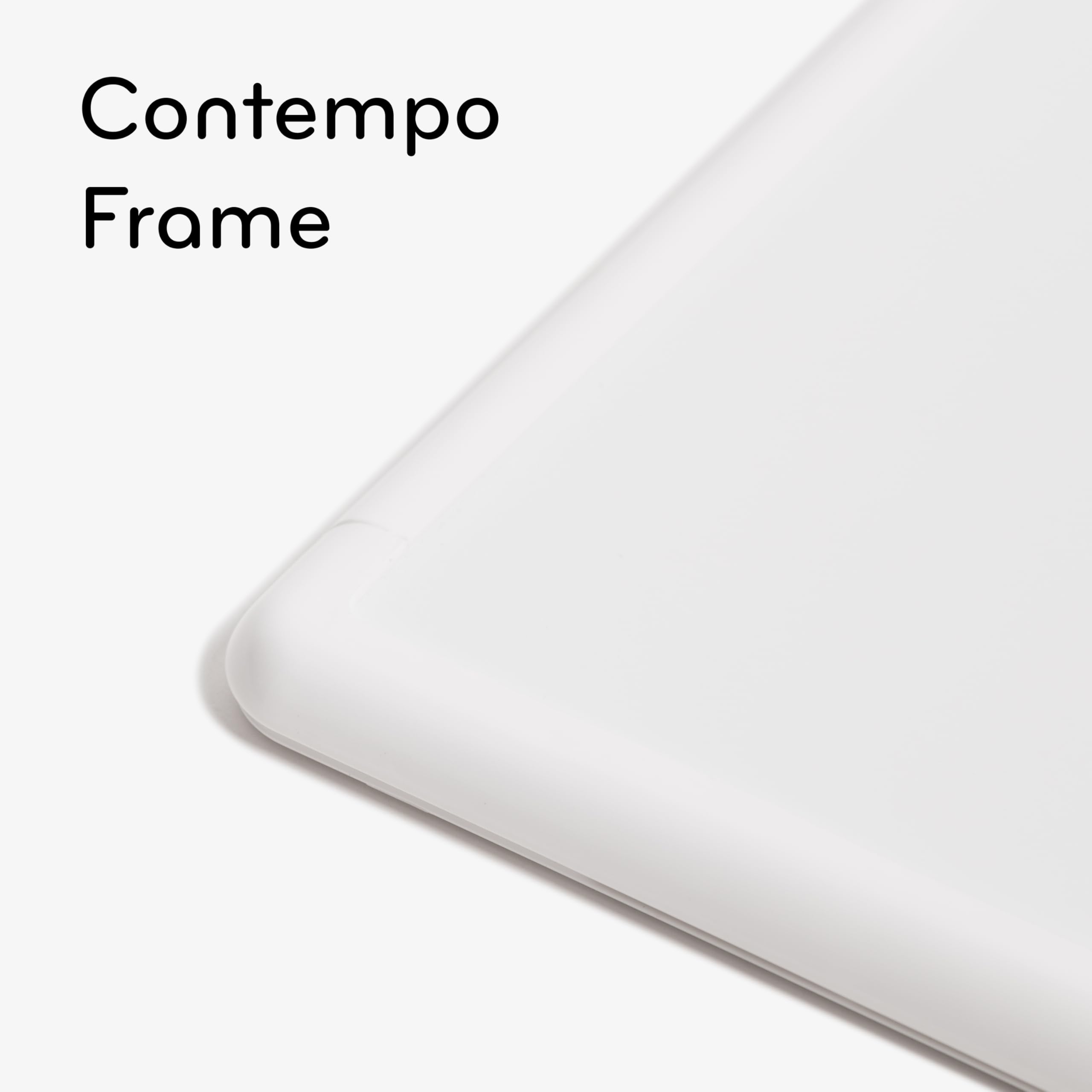 U Brands Contempo Magnetic Dry Erase Board, 11 x 14 Inches, White Frame