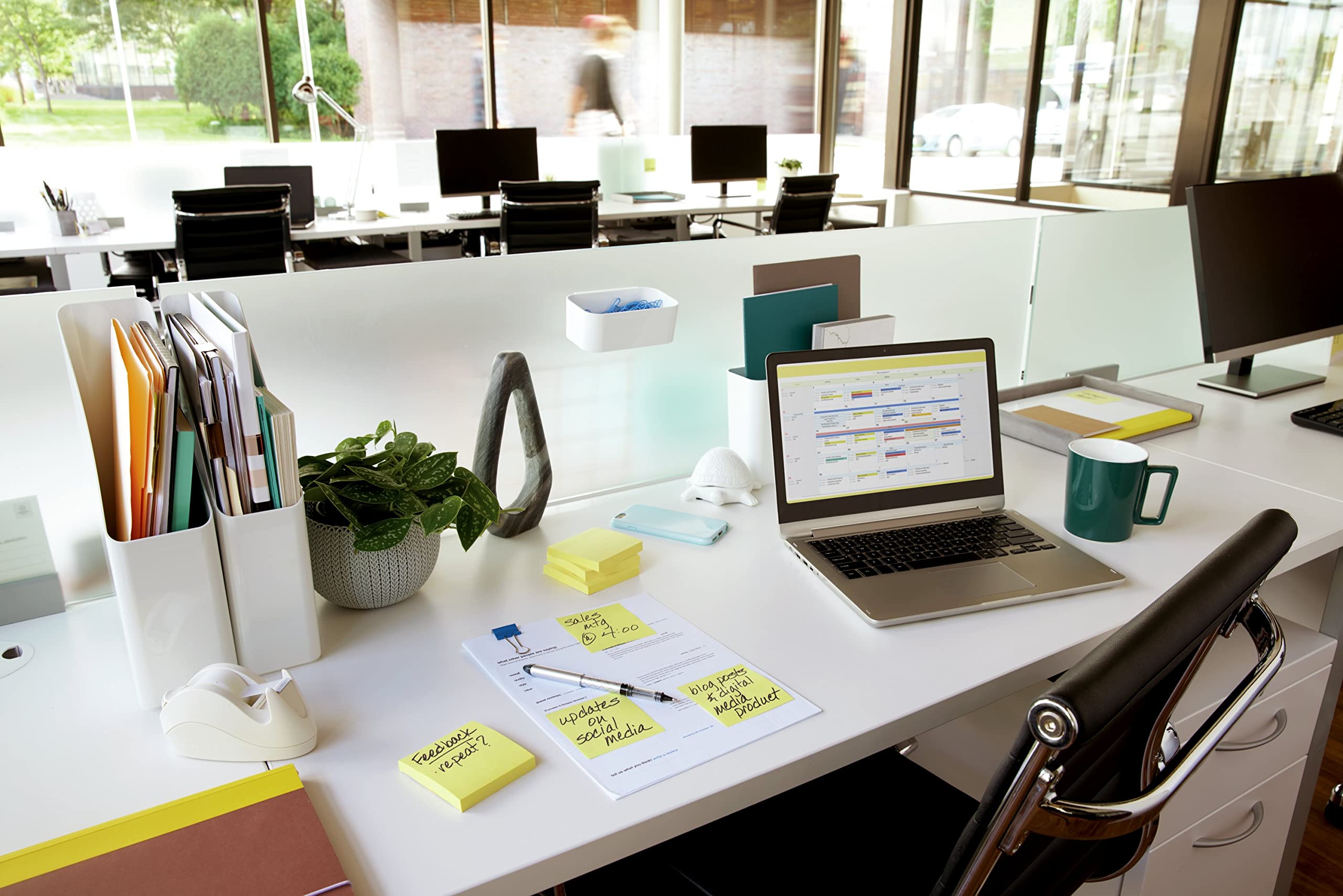 Post-it Notes, 3x3 in, 4 Pads, America’s #1 Favorite Sticky Notes, Canary Yellow (5400)