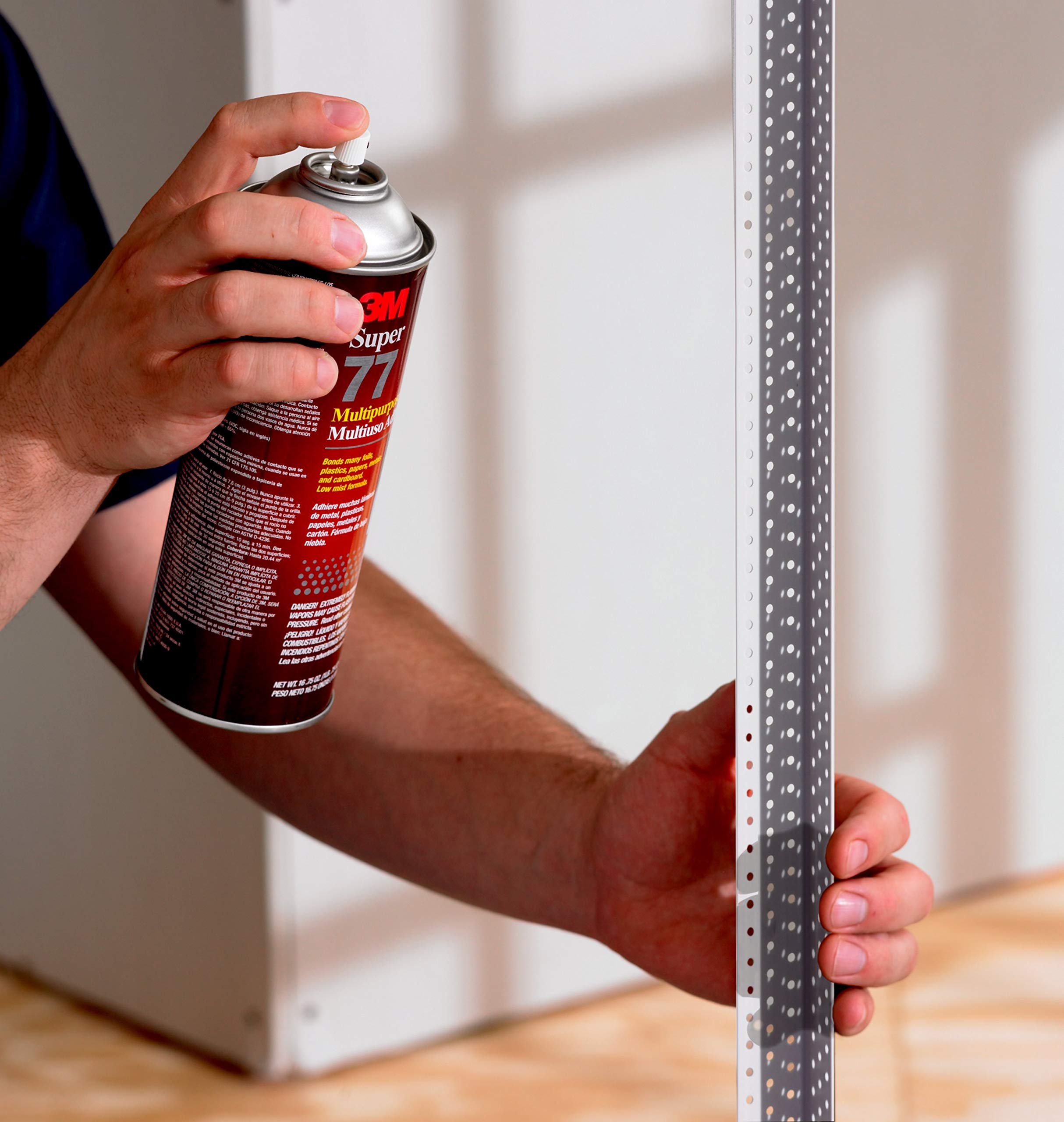 3M Super 77 Multipurpose Spray Adhesive, Low VOC, 14 oz.