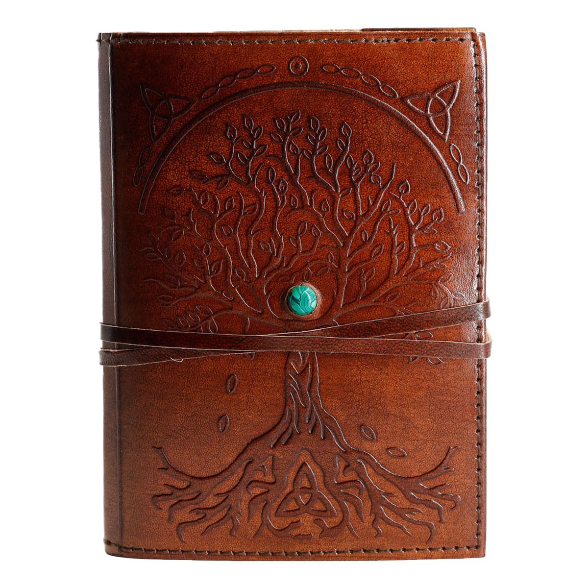 Leather Journal Refillable Lined Paper Tree of Life Handmade writing Notebook Diary leather Bound Daily Notepad for women and men Writing pad Gift for Artist Sketch by KPL