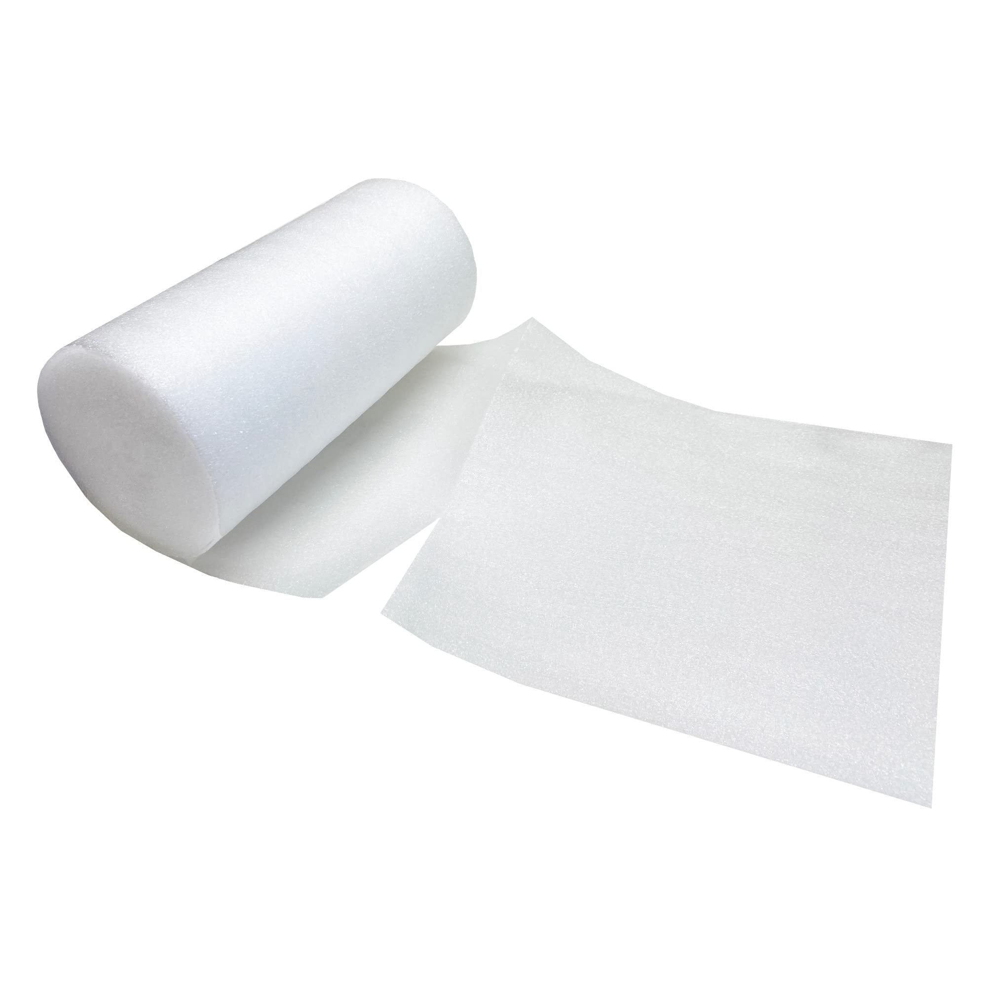 UBOXES Foam Wrap Roll 12" Wide x 50' ft 1/16" Thickness Perforated Every 12"
