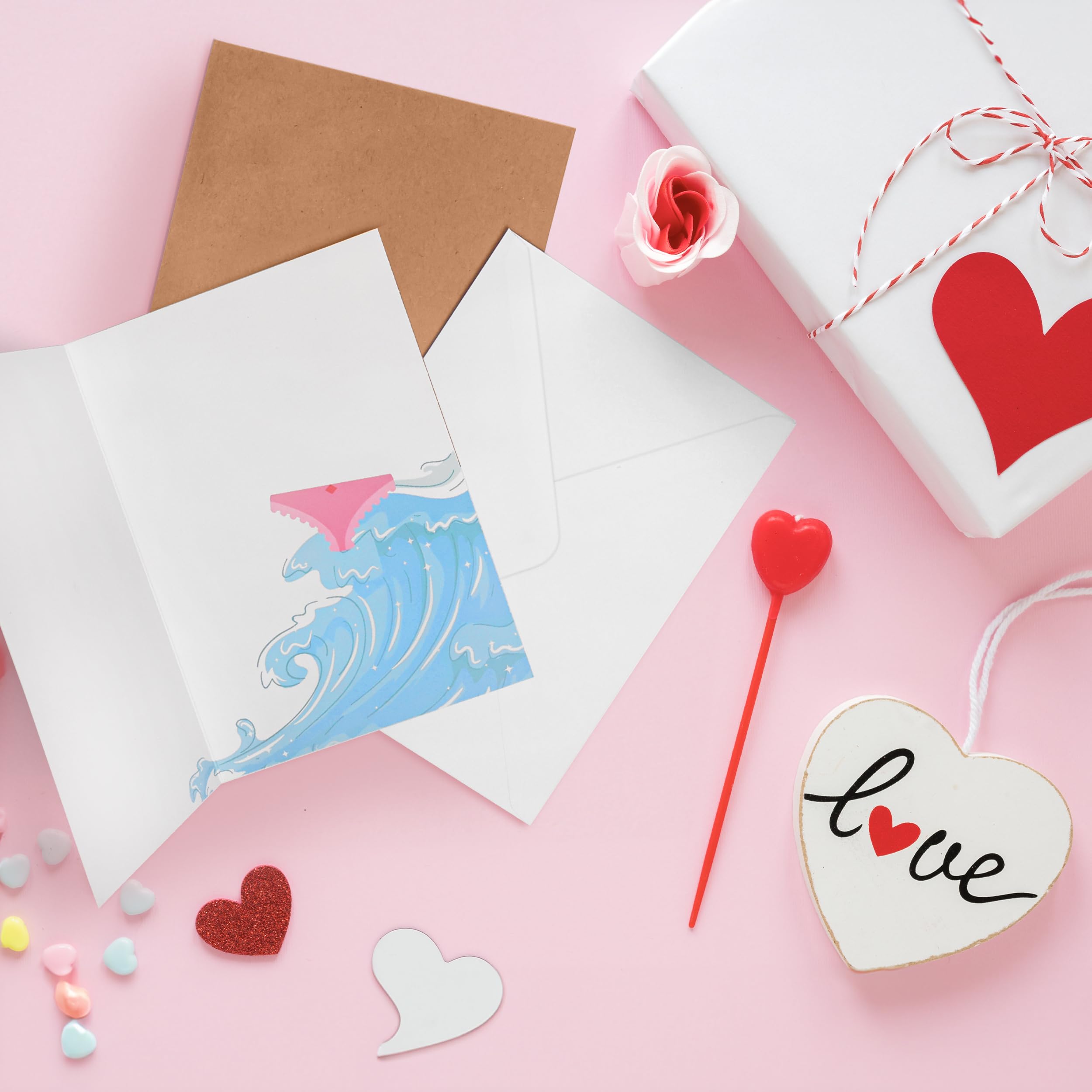 GIFTING GIGGLES Funny Romantic Joke Card for husband boyfriend or lover | Naughty Gift for him | Anniversary, Birthday, Valentine’s Day, Fathers Day, Appreciation | 30th 40th 50th 60th 70th 75th