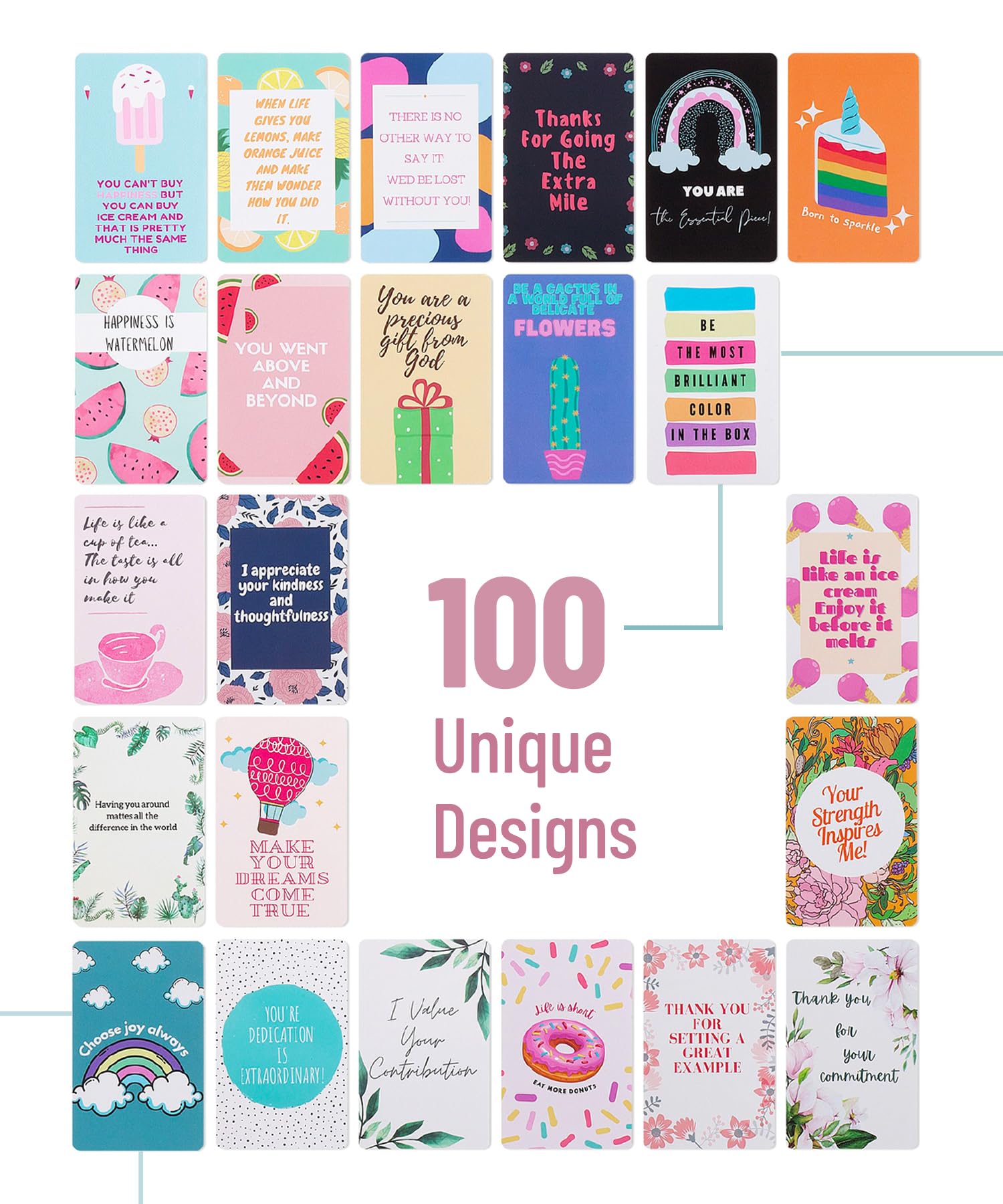 Mr. Pen- Encouragement Cards, 100 pcs, Inspirational Cards, Motivational Cards, Inspirational Note Cards, Motivational Quote Cards, Kindness Cards, Inspirational Quote Cards, Inspiration Cards.