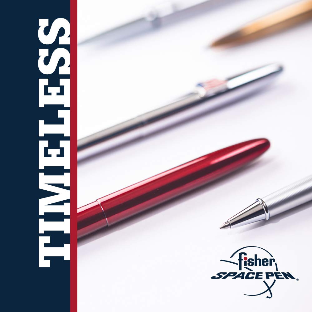 Fisher Space Pen Matte Black Bullet Space Pen with Clip