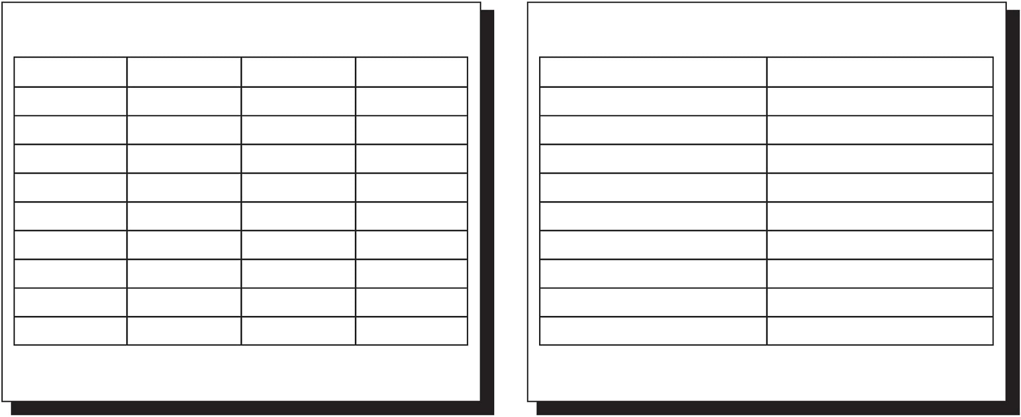 Avery WorkSaver Tab Inserts, 2 Inches, White, 100 Inserts (11136)
