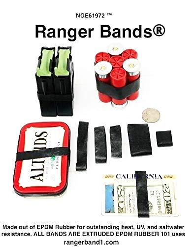 Ranger Bands® 35 Mixed Count Made from EPDM Rubber for Survival and Strapping Gear Made in The USA