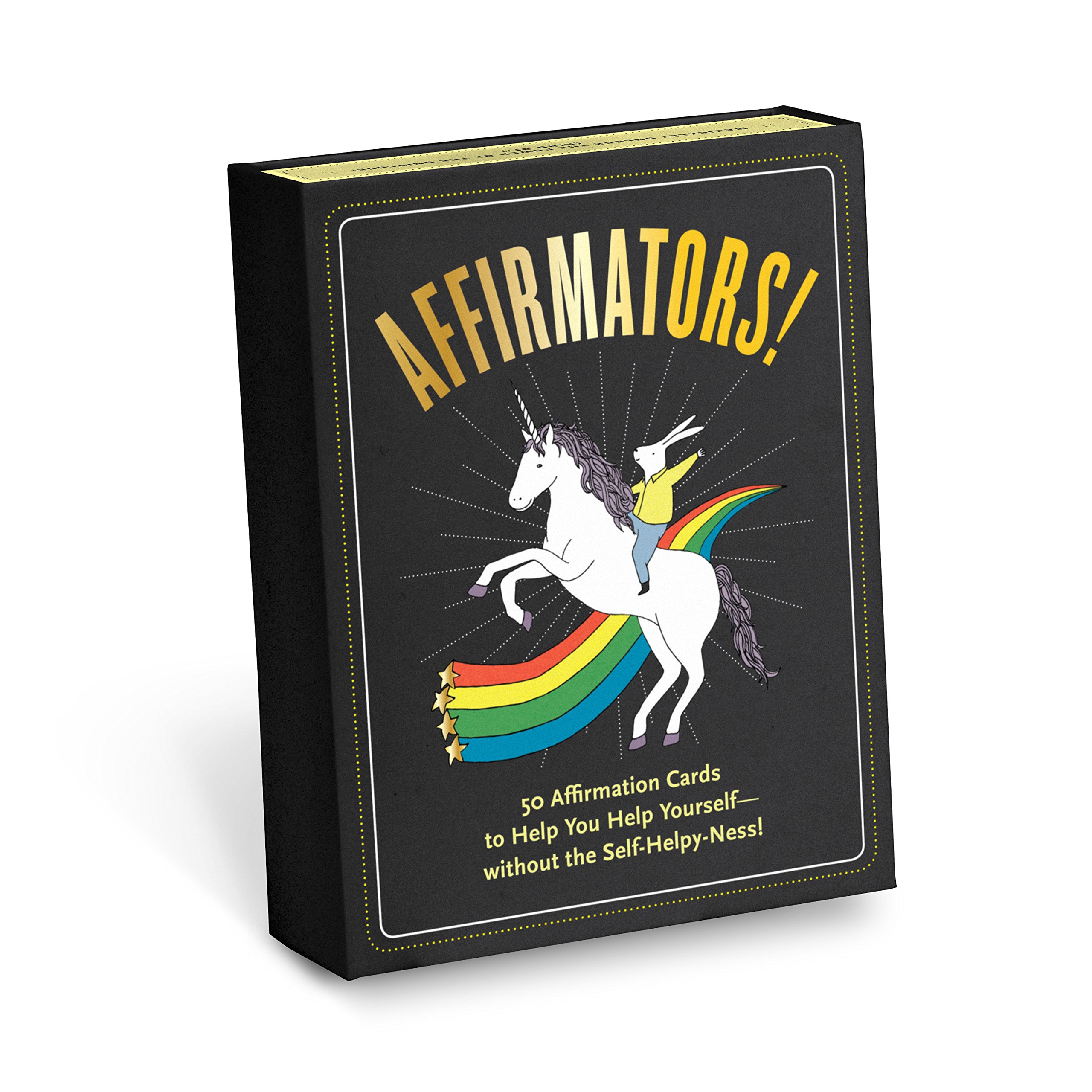 Affirmators! Original: 50 Affirmation Cards Deck Affirmators Original Cards to Help You Help Yourself without The Self-Helpy-Ness (50 Cards)