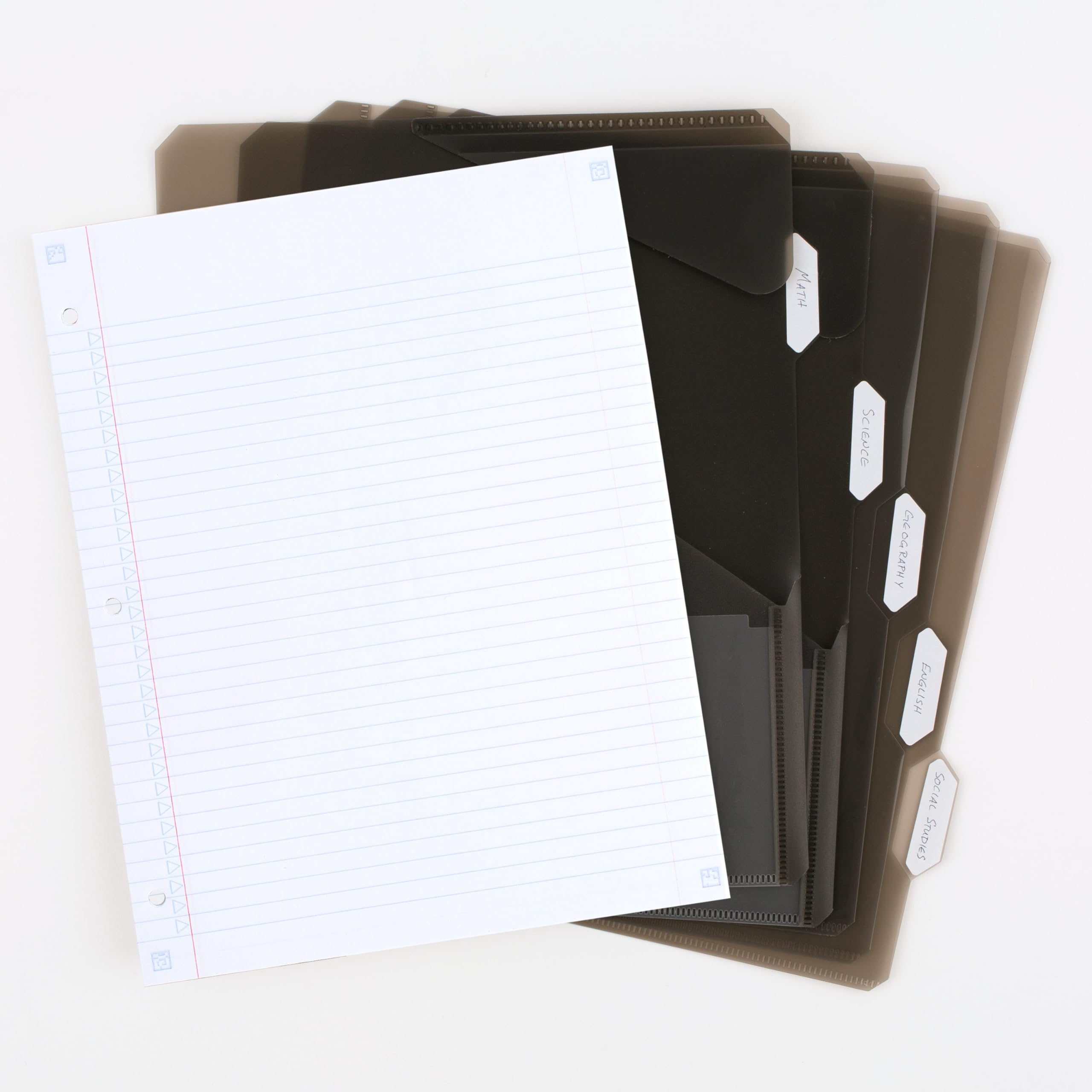 Five Star Flex Hybrid NoteBinder, 1 Inch Binder with Tabs, Notebook and 3-Ring Binder All-in-One, Blue (29328AD2)