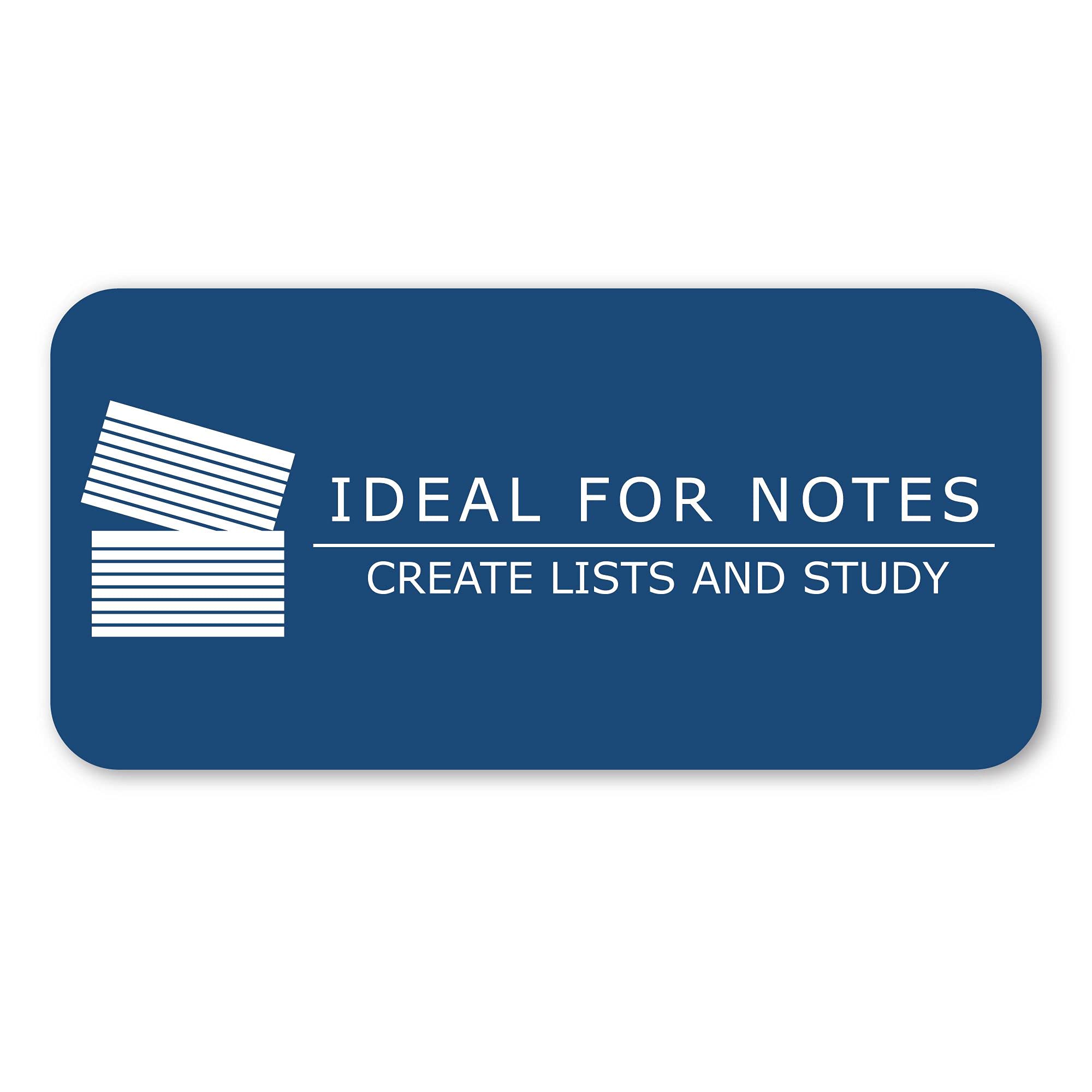 Roaring Spring Recycled Index Cards 4"x6", 100 Count, Smooth 100# White Recycled Index Paper, Ruled on Front, Blank on Back